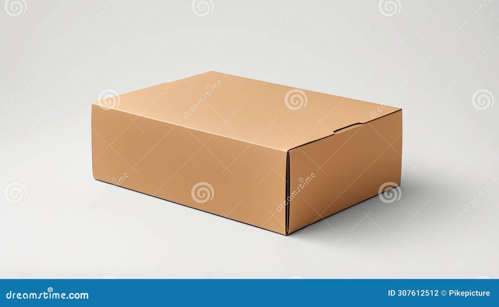 Shipping package box stock illustration. Illustration of cardboard ...