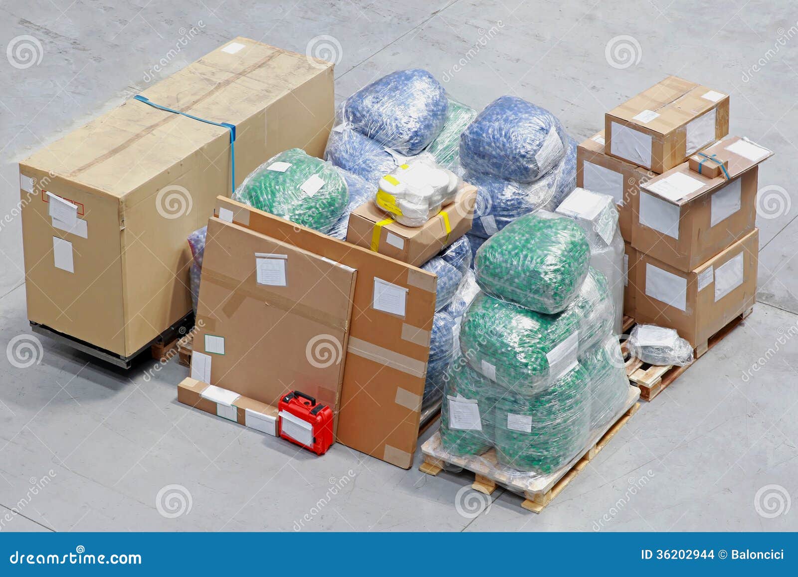 Shipping package stock photo. Image of warehouse, industry - 36202944