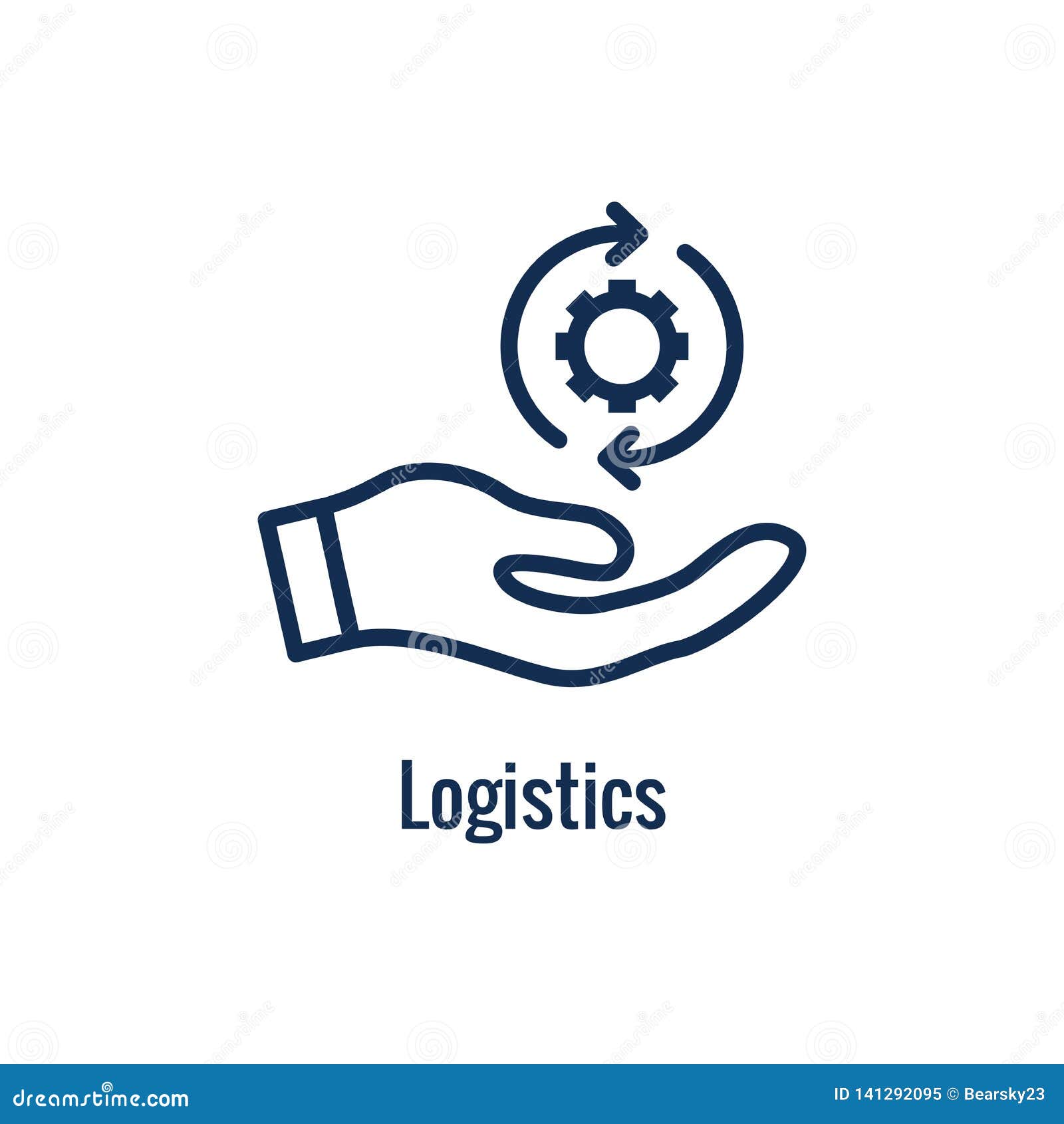 Shipping and Receiving Icon Set with Boxes, Warehouse, Checklist, Etc ...