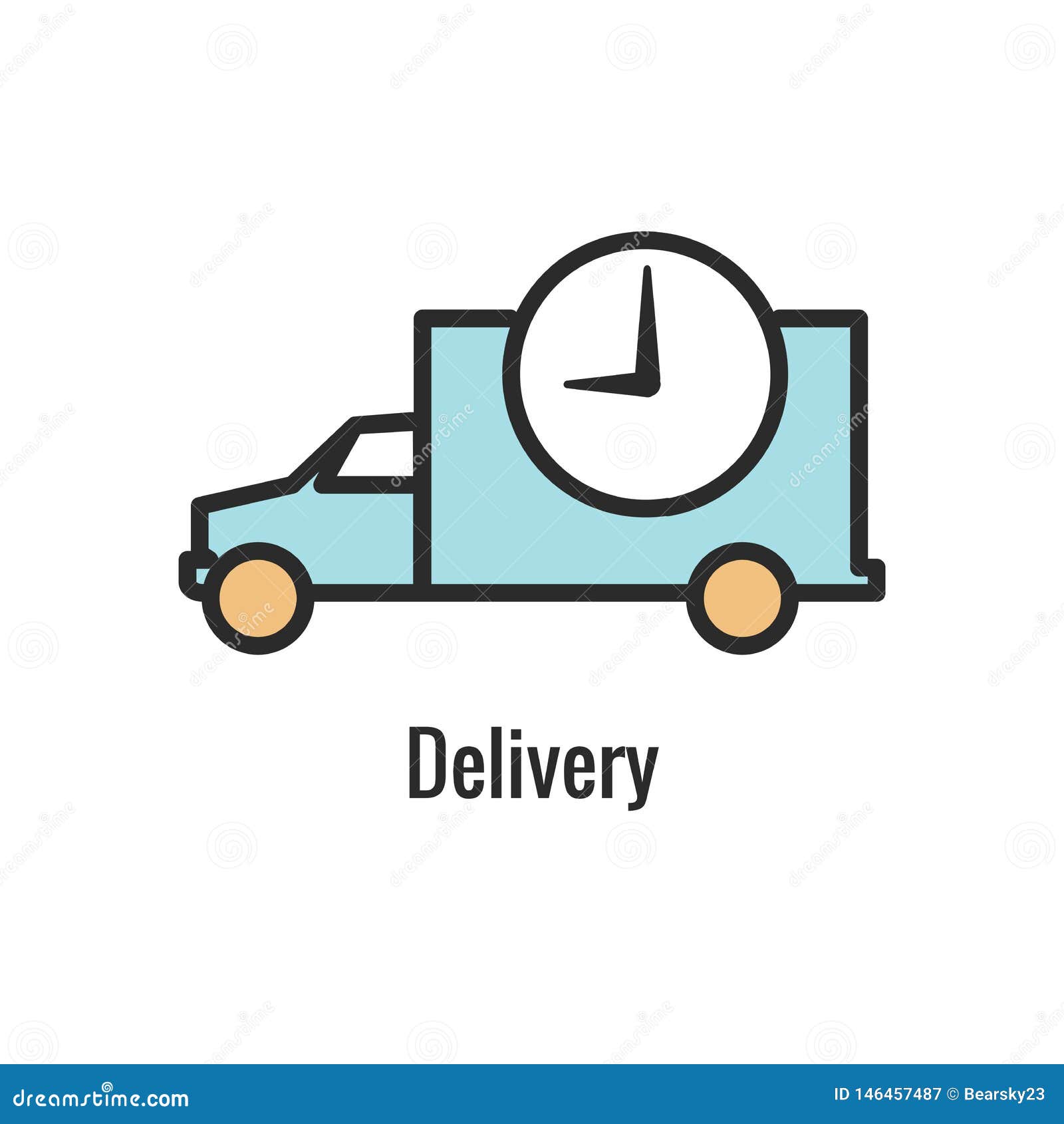 Shipping and Receiving Icon Set with Boxes, Warehouse, Checklist, Etc ...