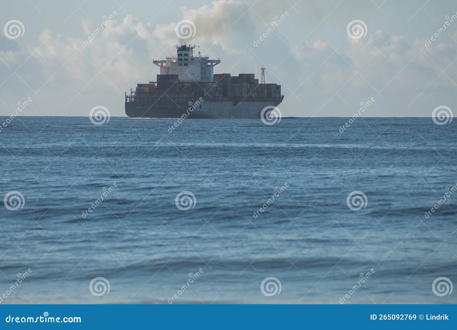 Shipping by Ship Across the Seas Stock Image - Image of ship, tanker ...