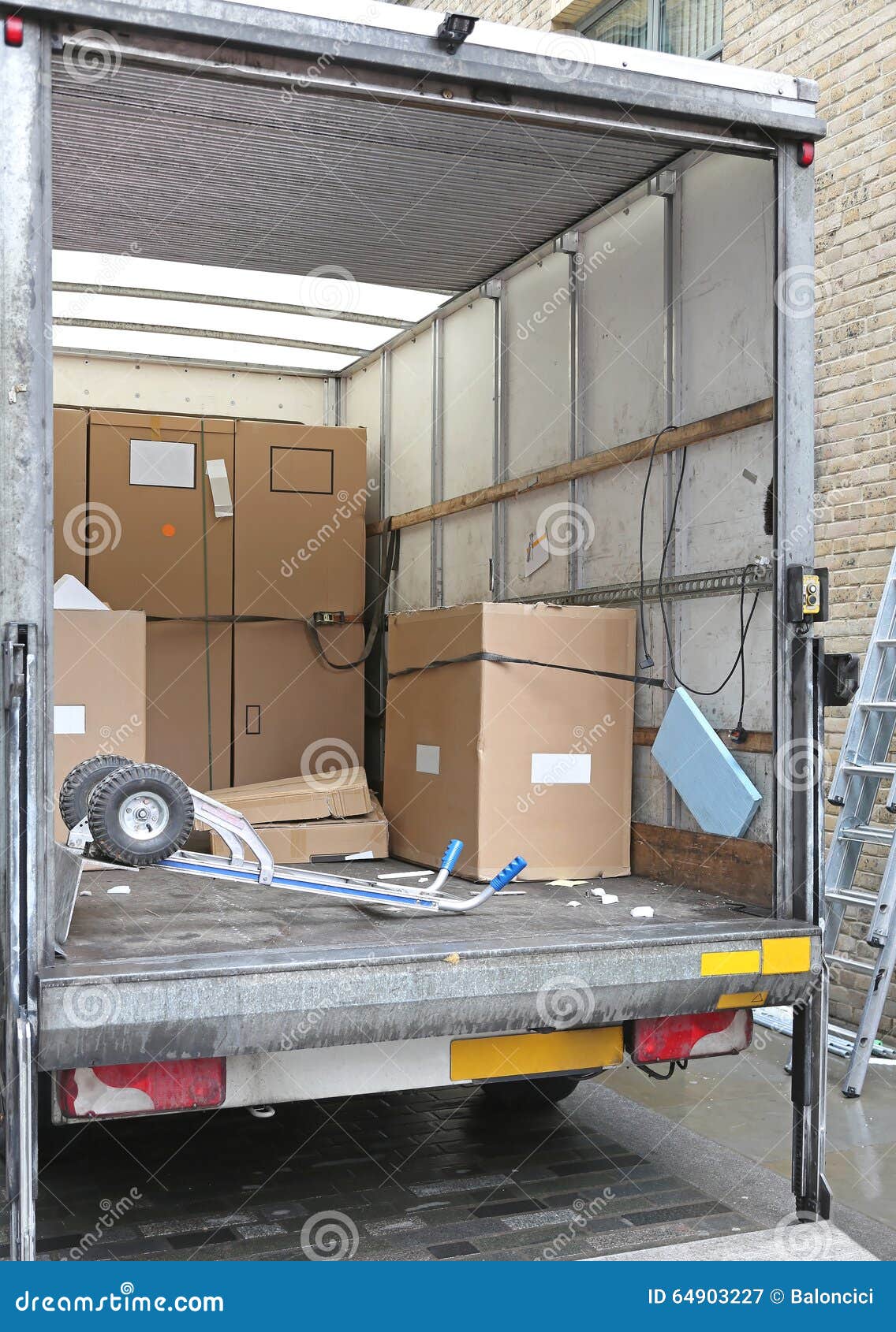 Shipping Truck stock image. Image of truck, logistics - 64903227