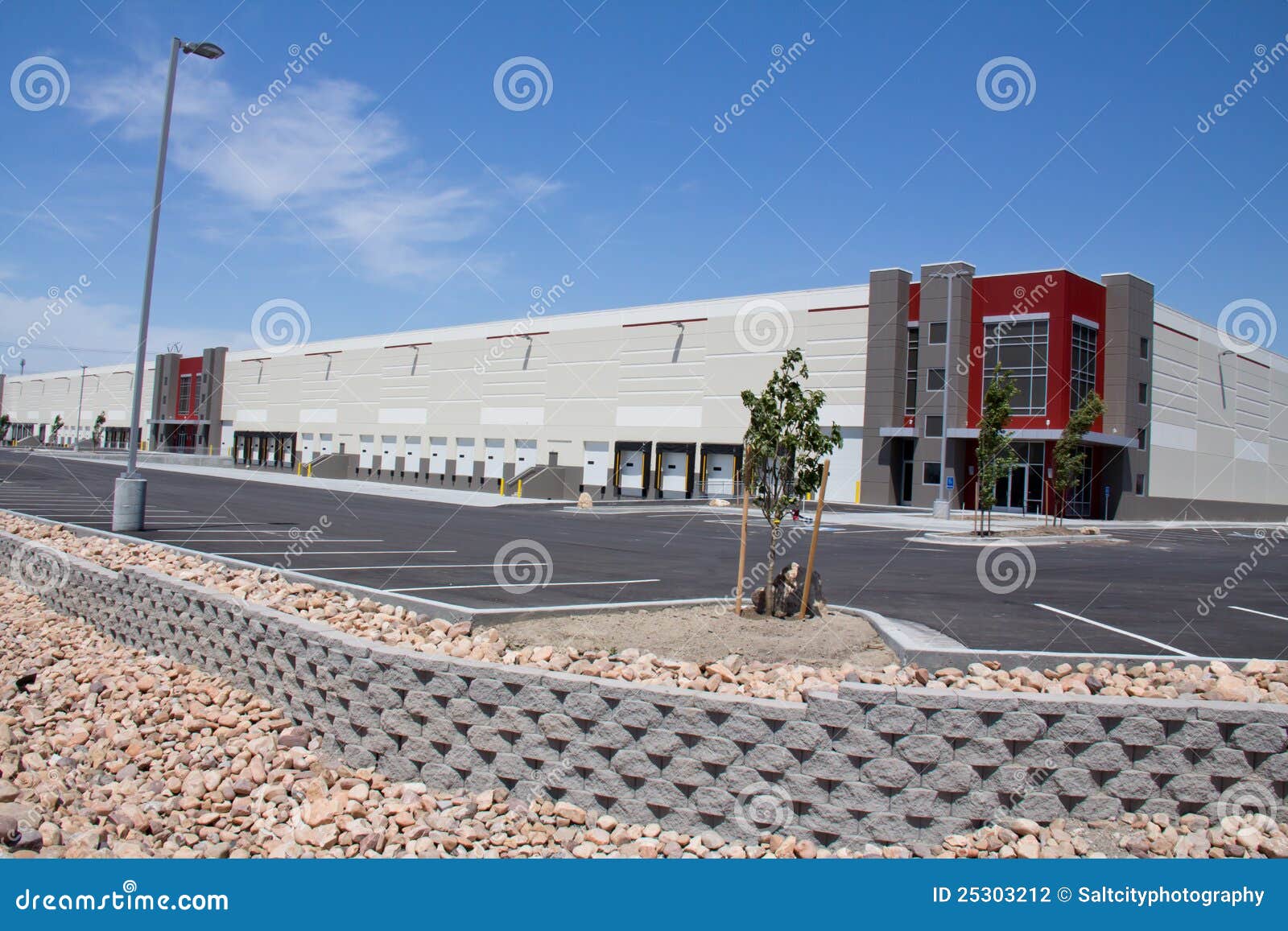 Shipping Warehouse stock photo. Image of docks, clean - 25303212
