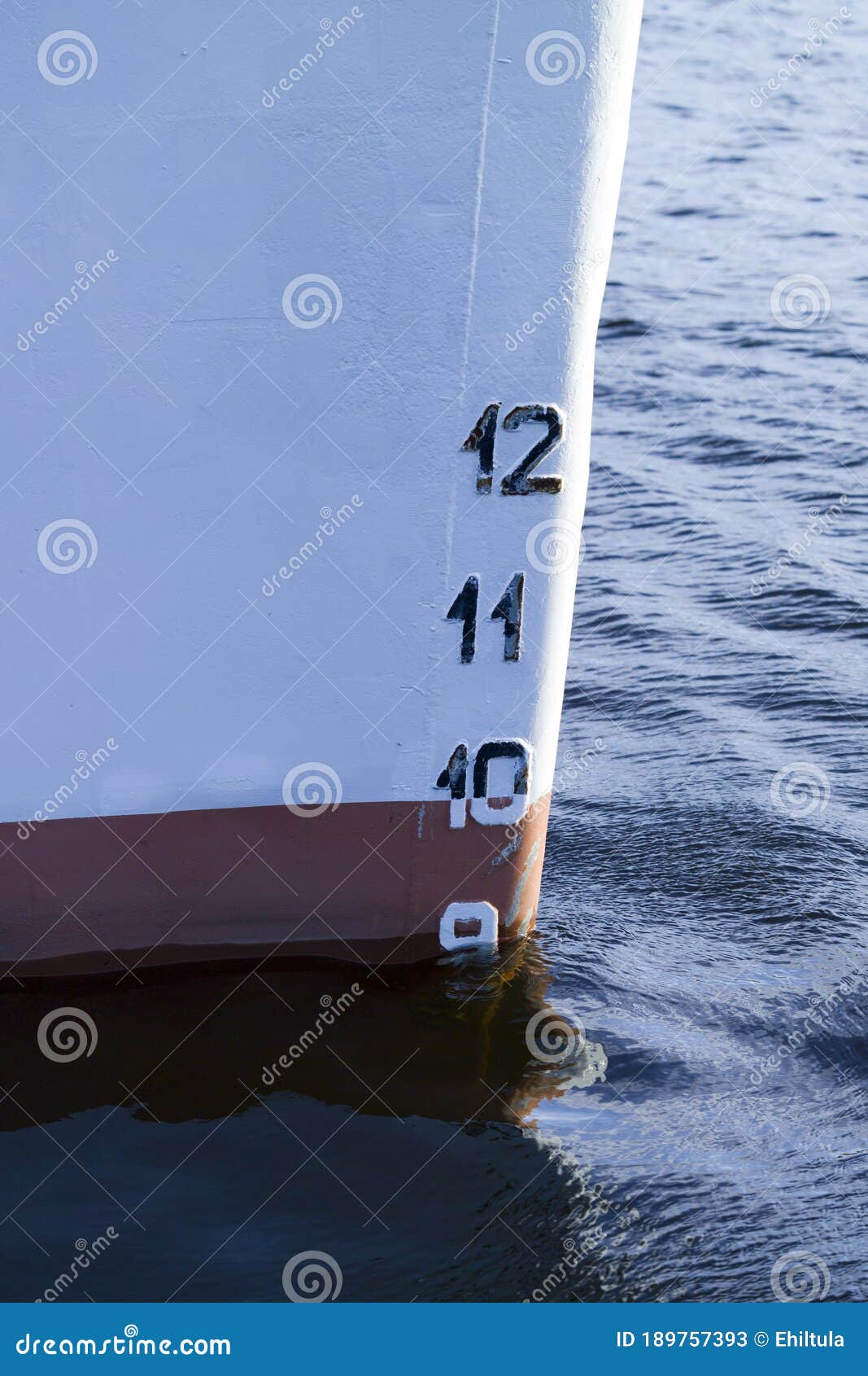 Numbers Of Ships Depth Gauge Stock Photo | CartoonDealer.com #53650494
