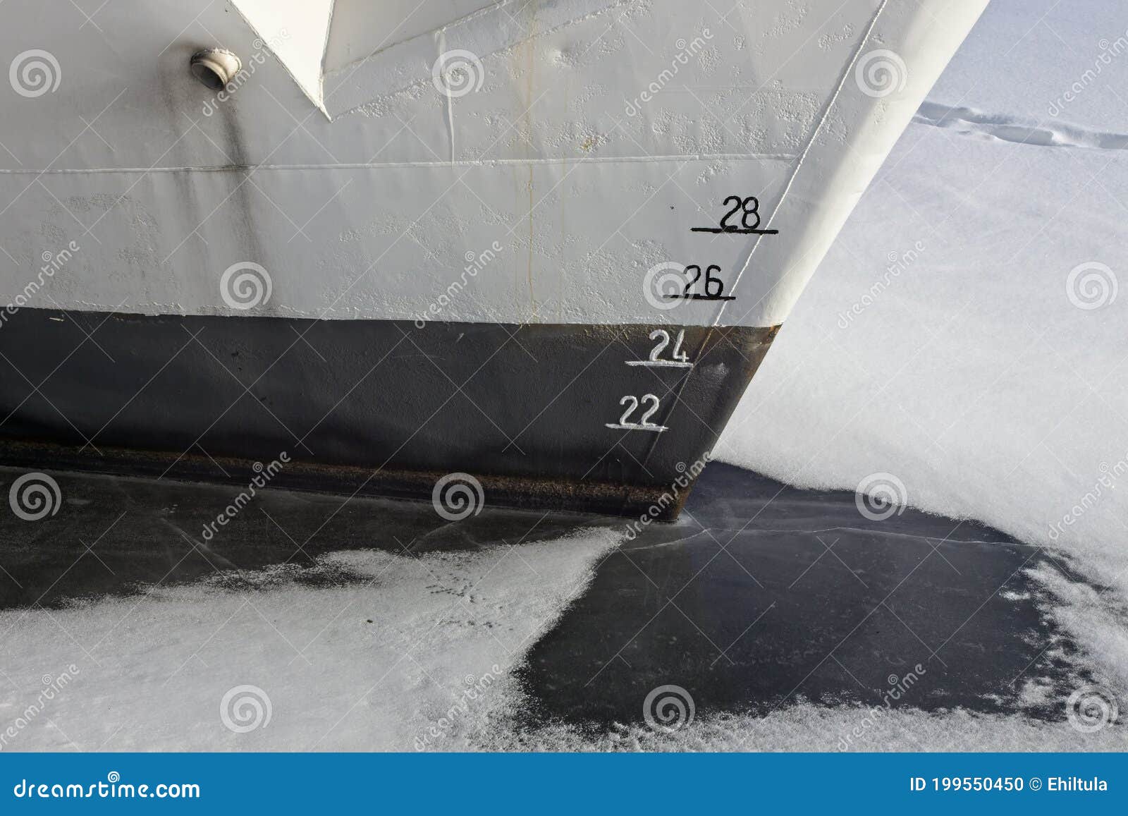 Numbers Of Ships Depth Gauge Stock Photo | CartoonDealer.com #53650494