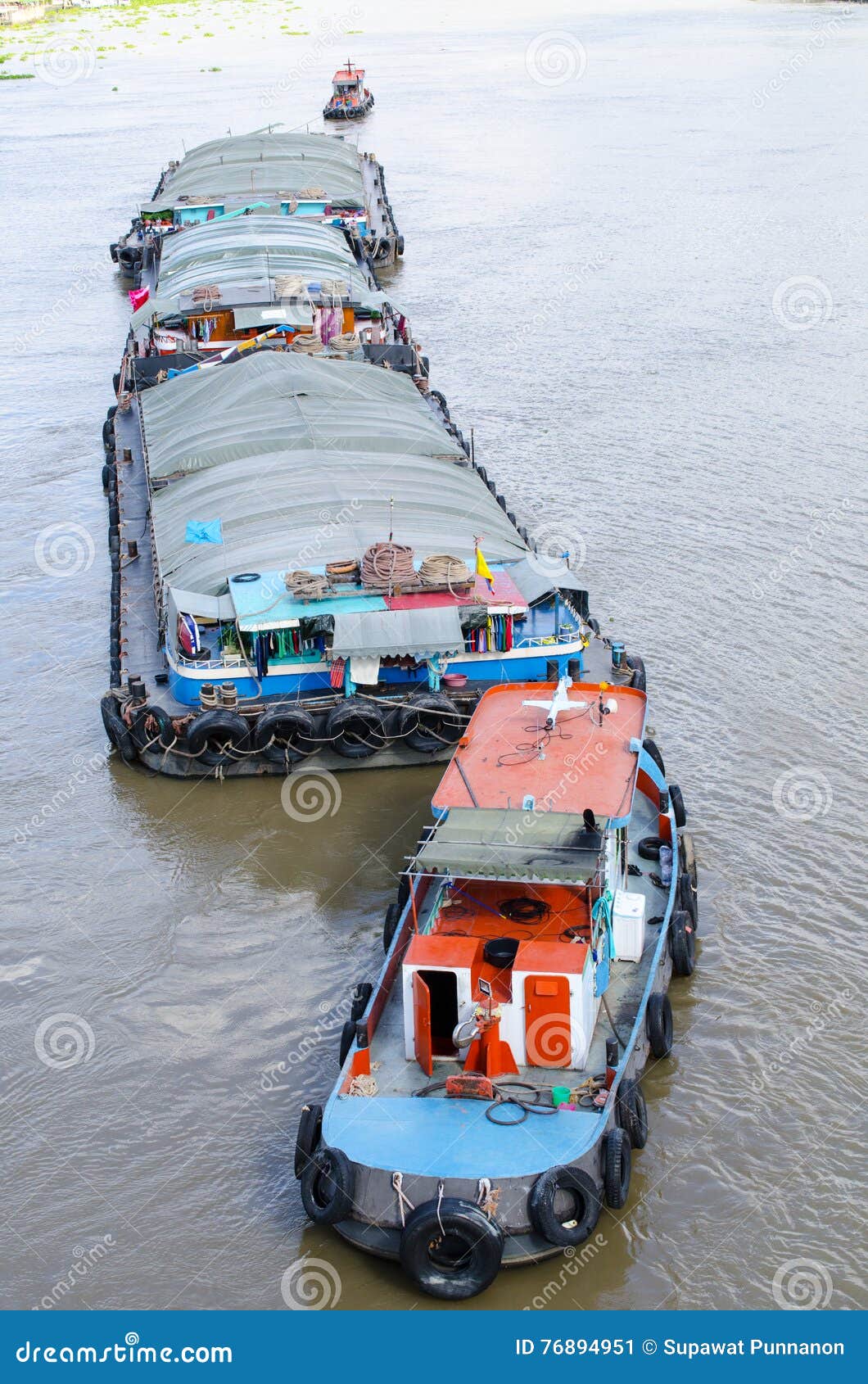 Ships carrying sand stock image. Image of canal, move - 76894951