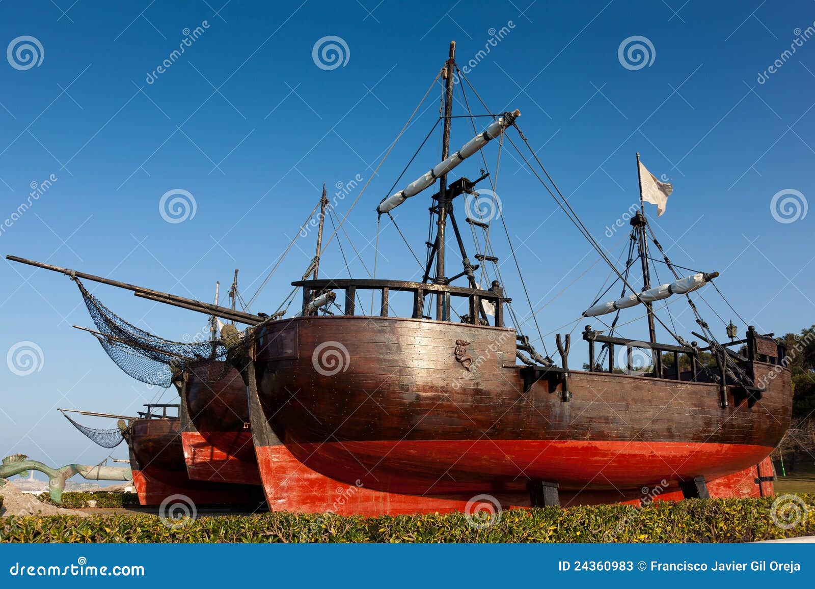 Ships in the Magdalena stock image. Image of sail, place - 24360983