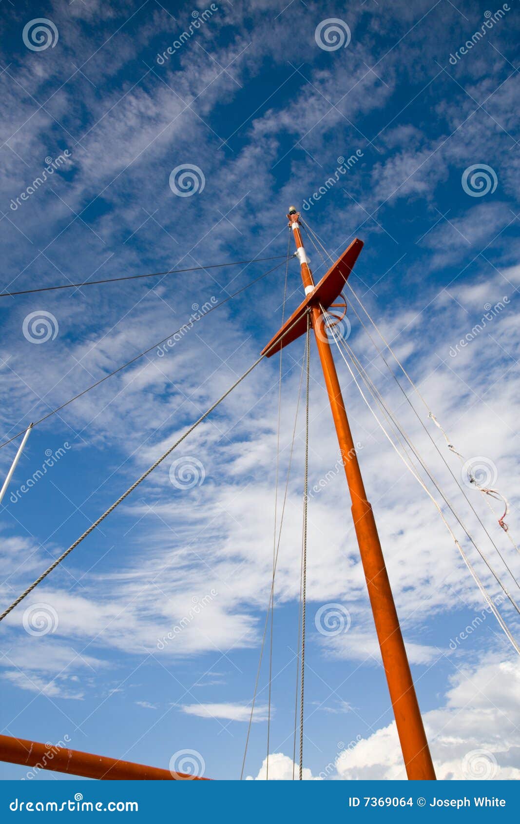 Ships Mast stock photo. Image of angled, cross, ships - 7369064