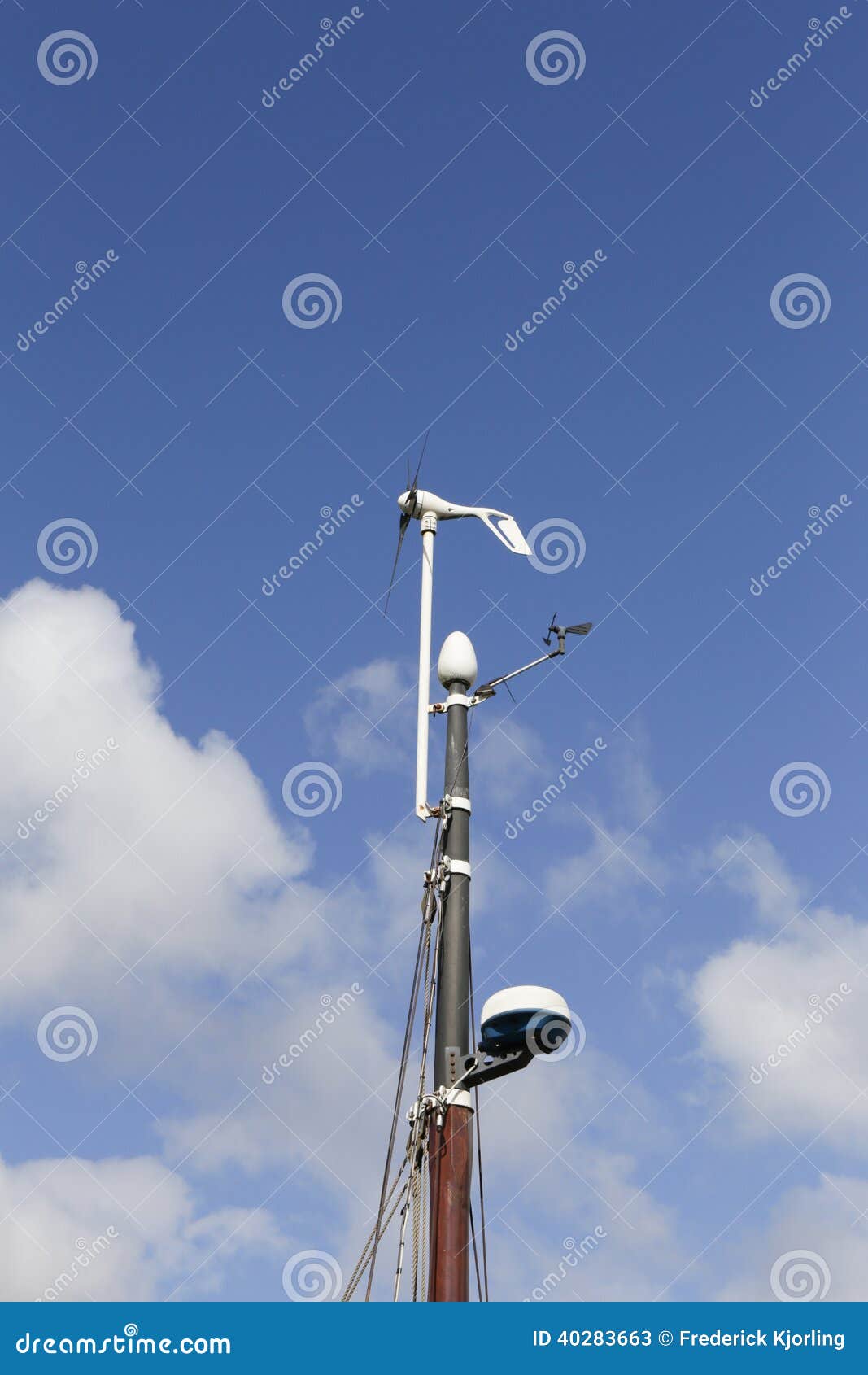 Ships mast stock image. Image of mast, instruments, ship - 40283663