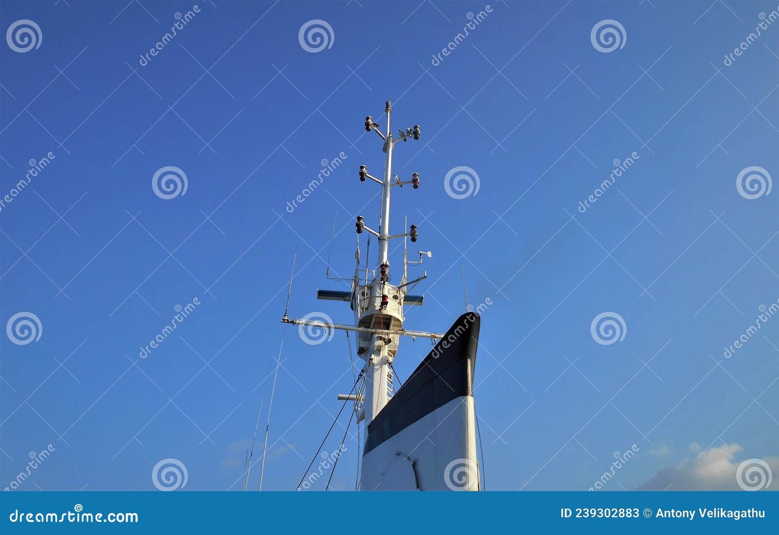 Ships mast stock image. Image of nautical, rigging, vessel - 239302883