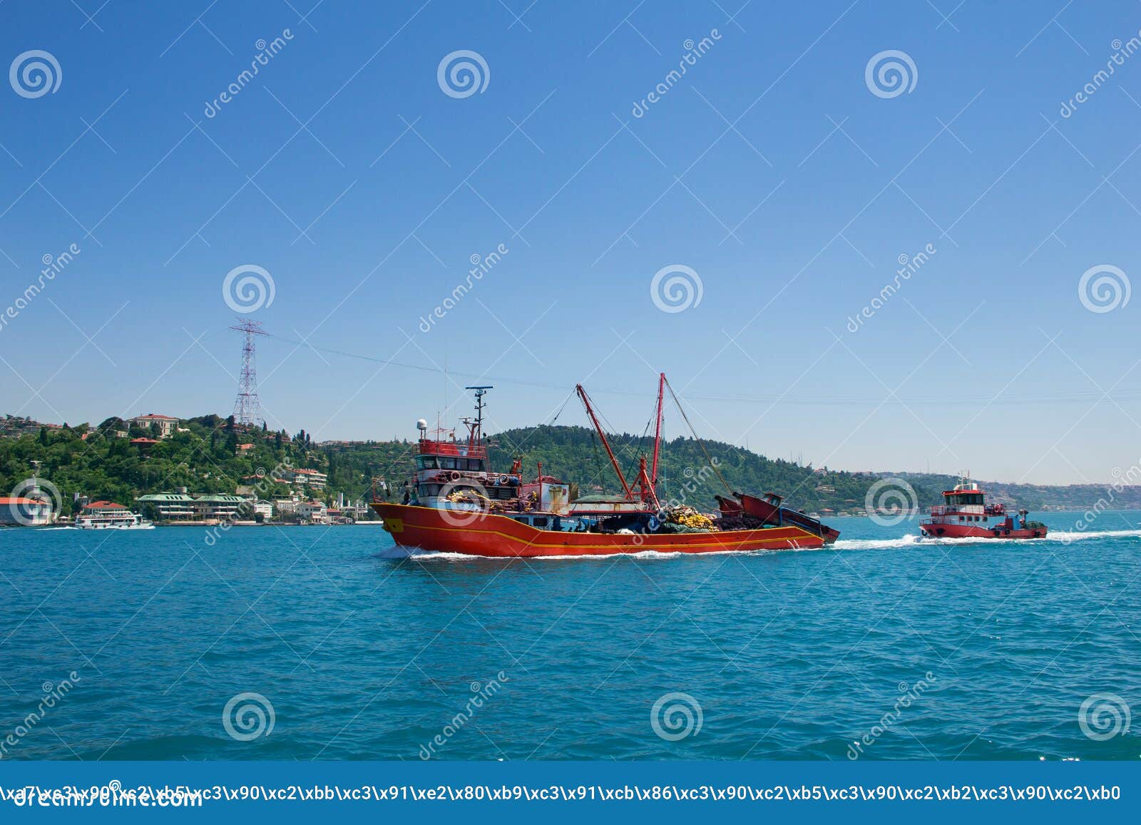 Ships Off the Coast of Istanbul Stock Photo - Image of ships, italy ...