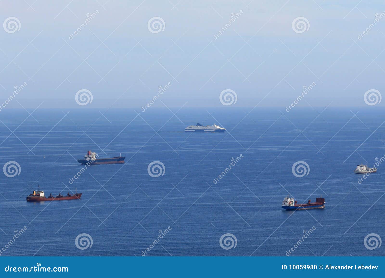 Ships in the Roads stock photo. Image of ship, ocean - 10059980