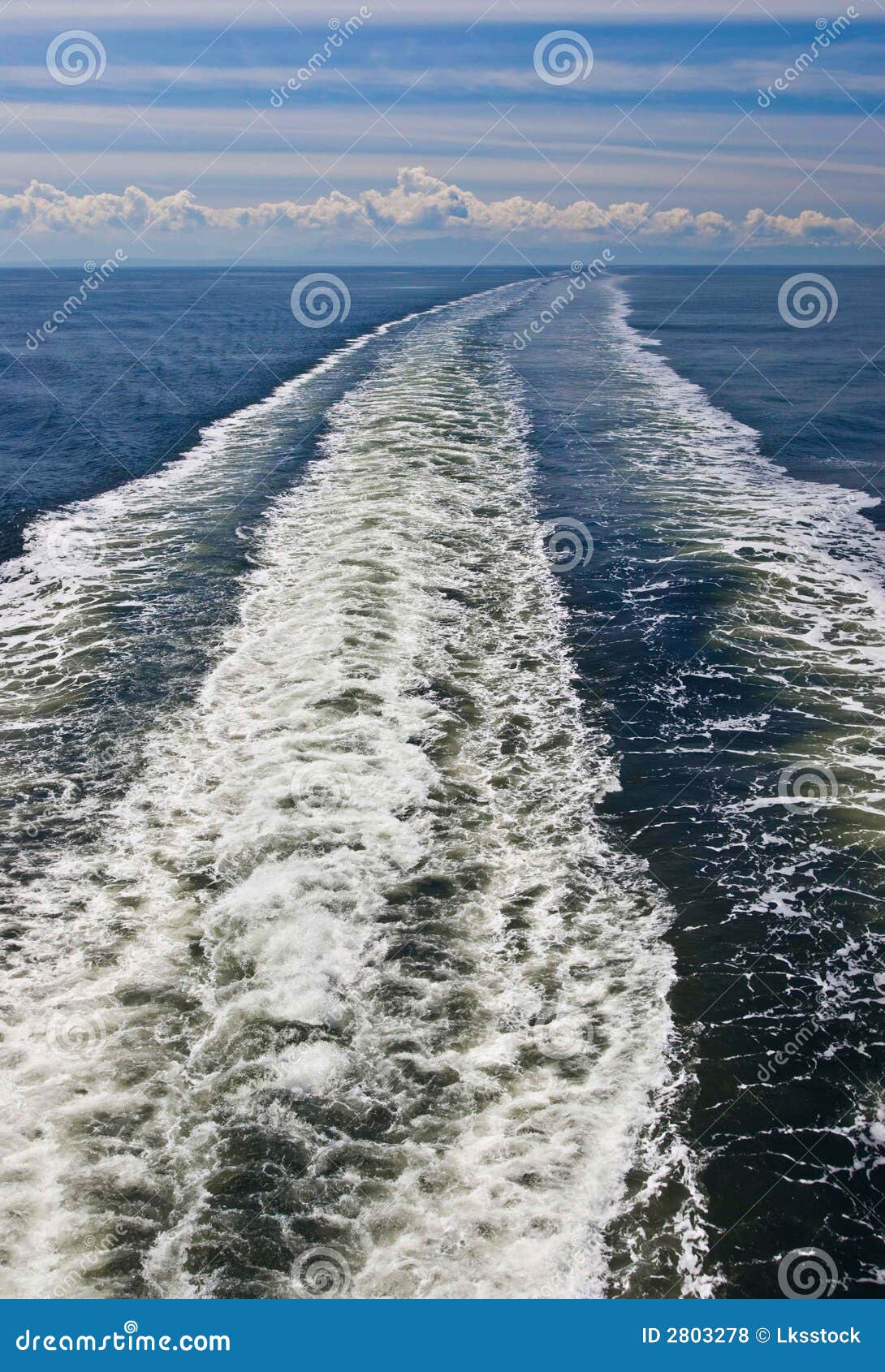 Ships Wake stock photo. Image of travel, explore, water - 2803278