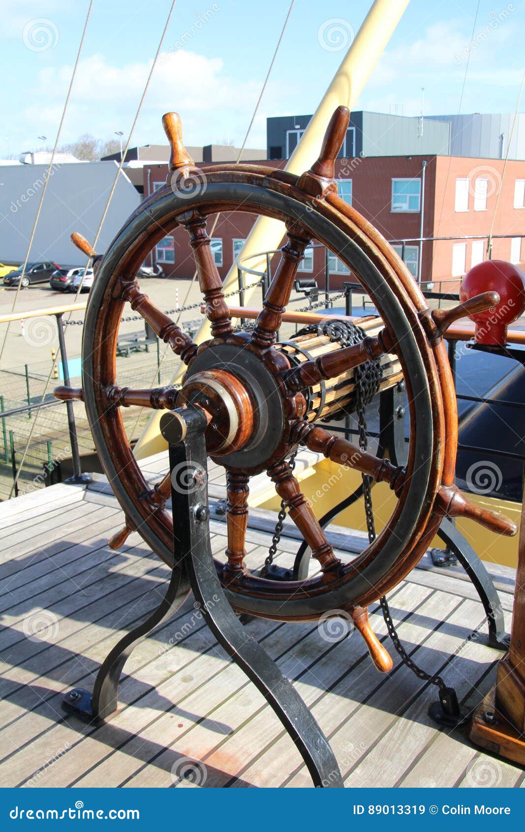 Ships Wheel stock image. Image of control, tire, steering - 89013319