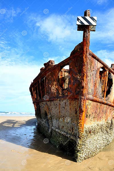 Shipwreck (4) stock image. Image of hull, ship, fishing - 15306009