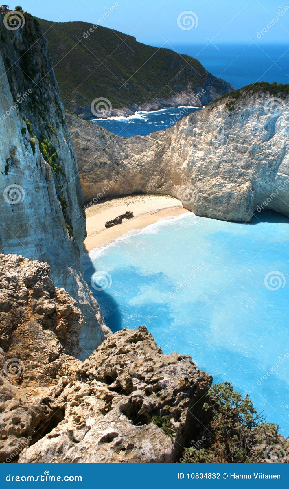 Shipwreck Bay stock photo. Image of island, shipwreck - 10804832