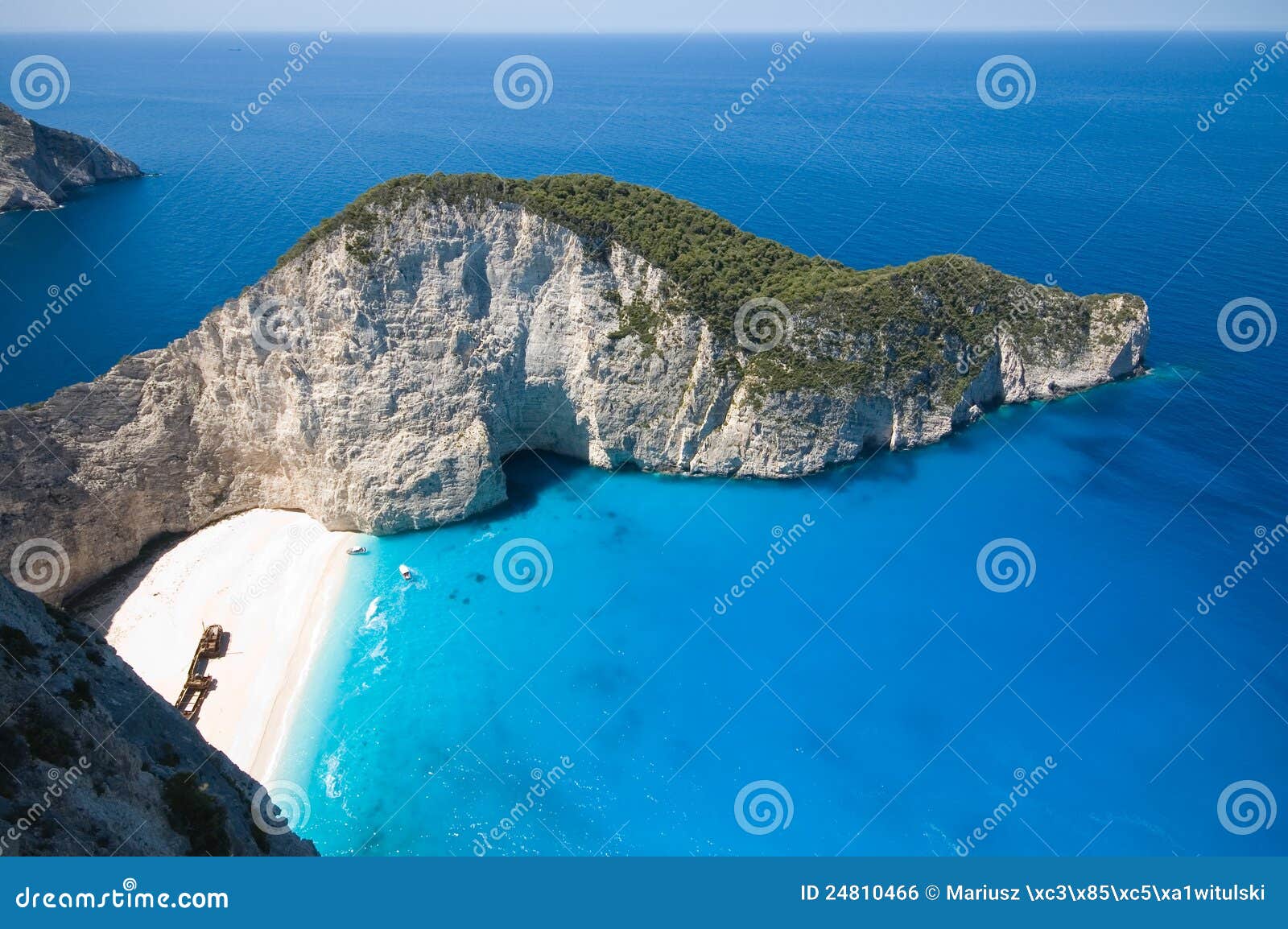 Shipwreck bay stock photo. Image of panorama, destination - 24810466