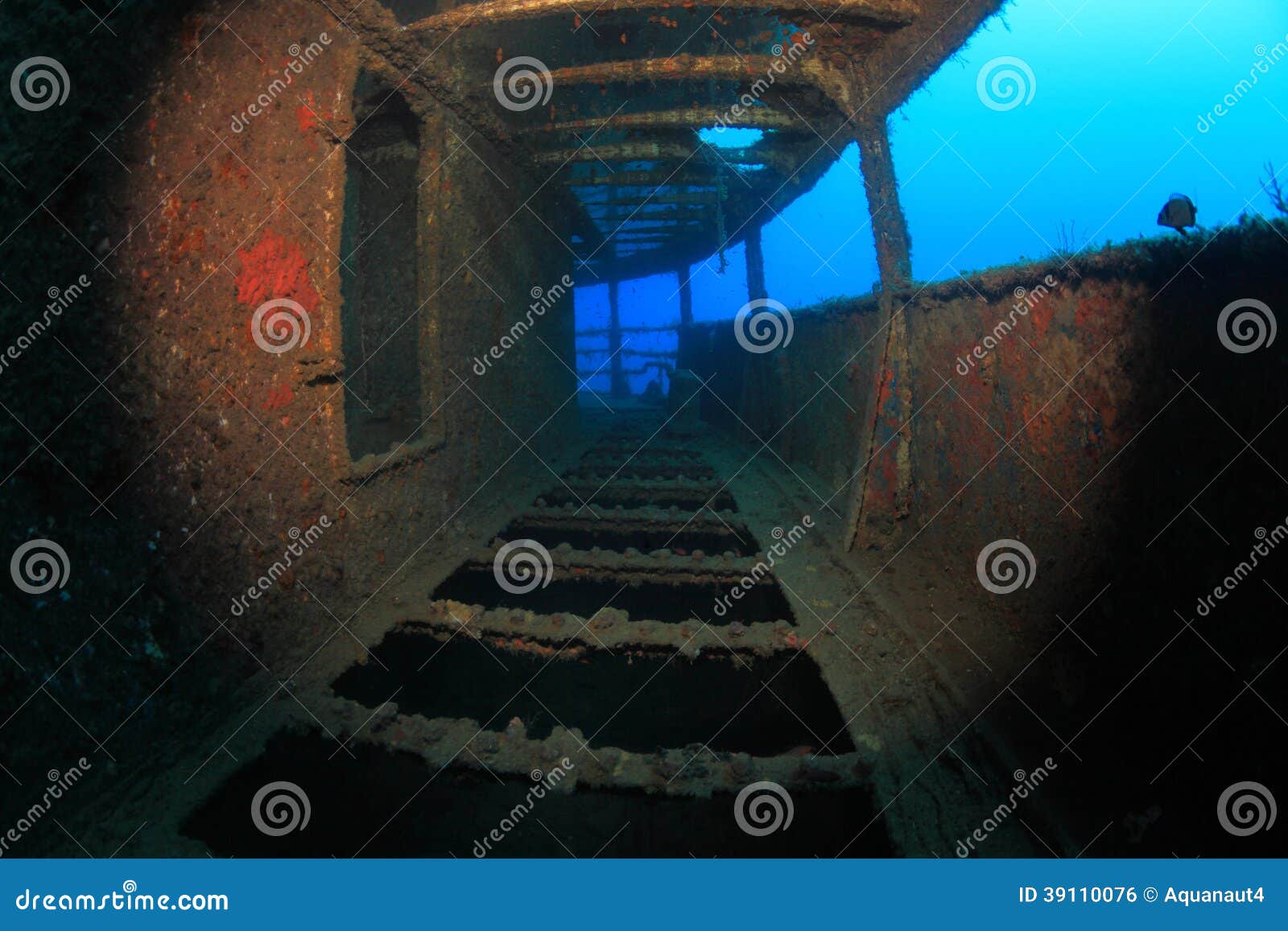 Shipwreck in the Mediterranean Sea Stock Photo - Image of formentera ...