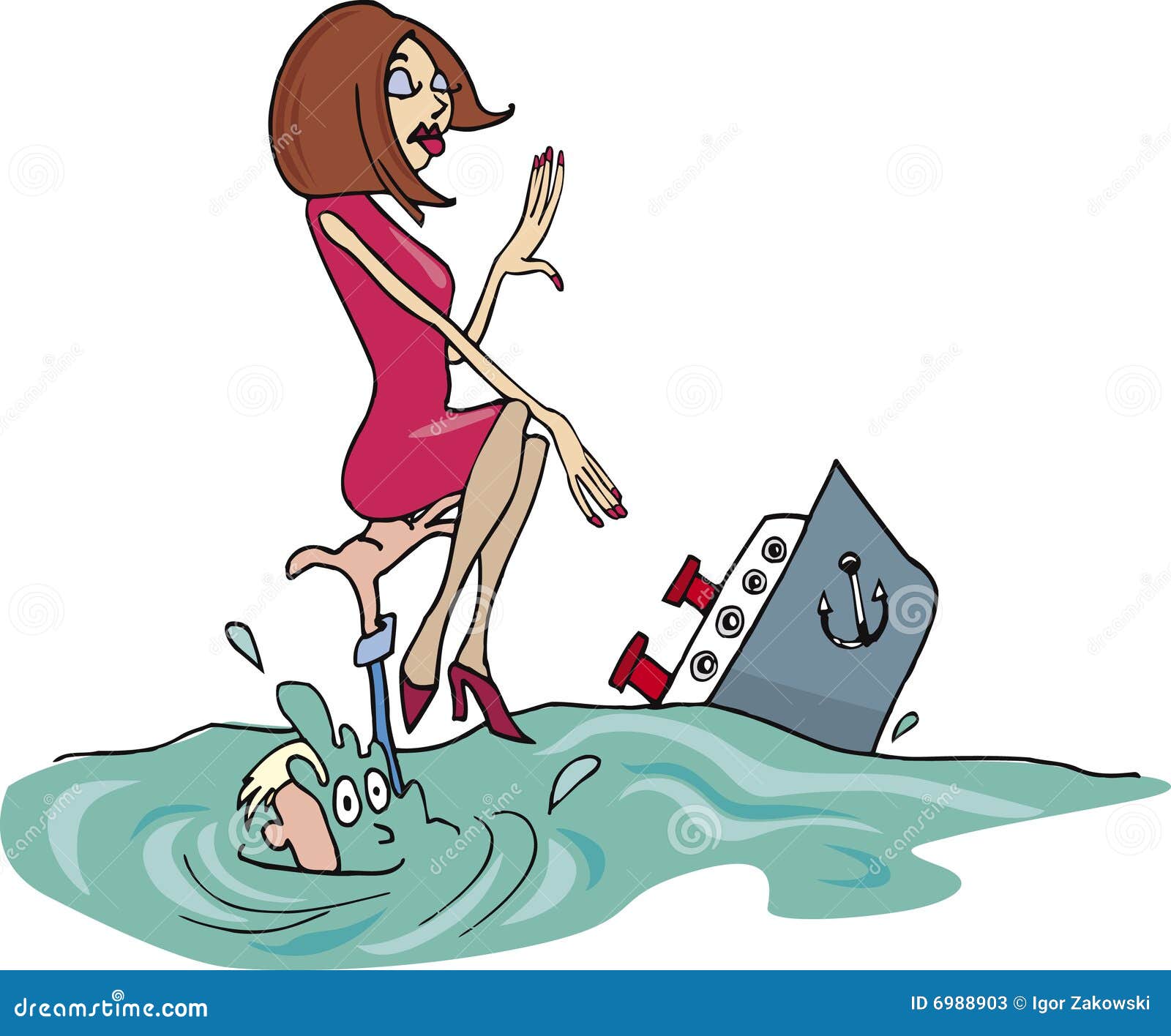 Shipwrecked Cartoons, Illustrations & Vector Stock Images - 1137 ...