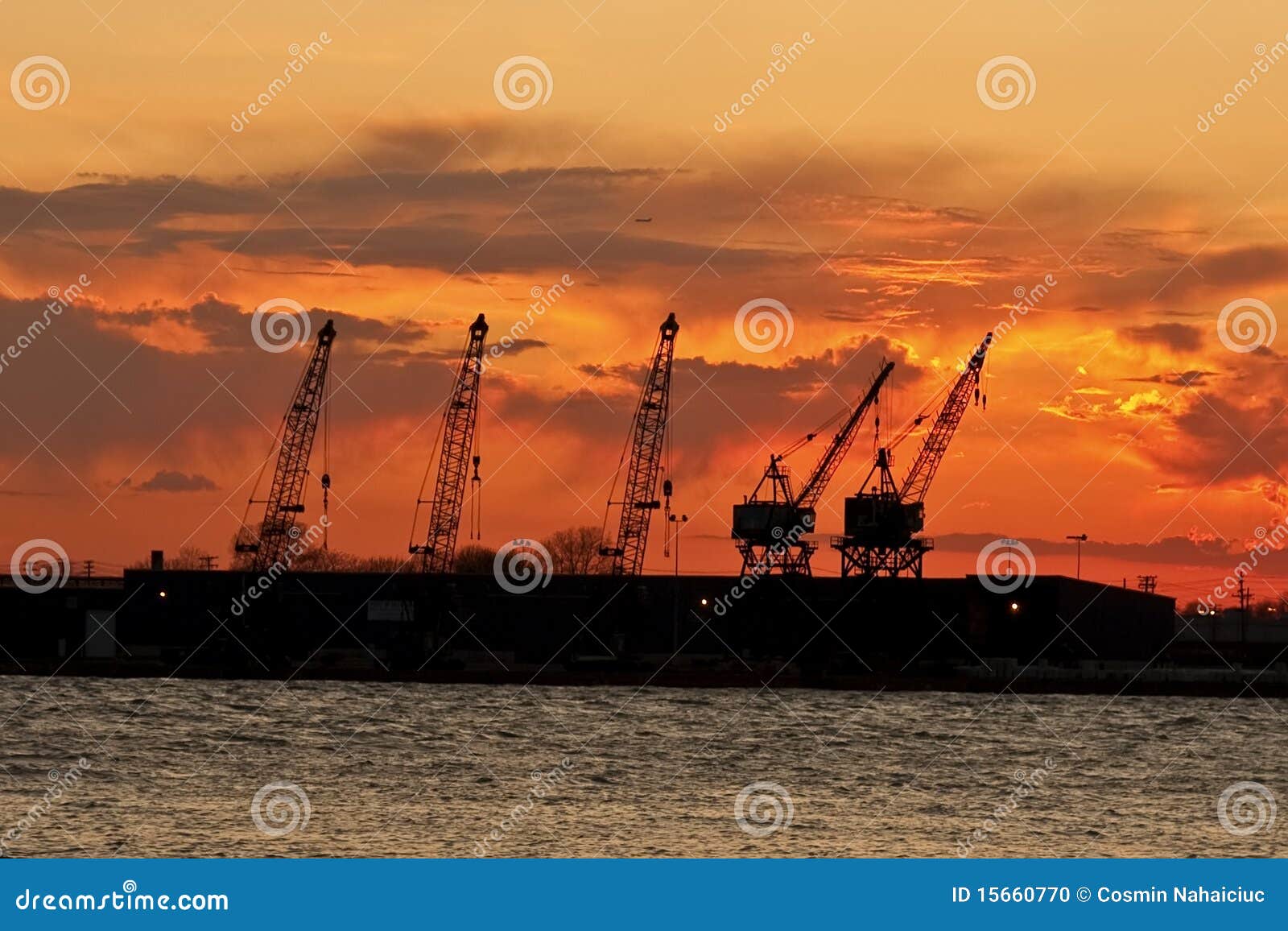 Shipyard stock photo. Image of lakeside, tall, harbor - 15660770