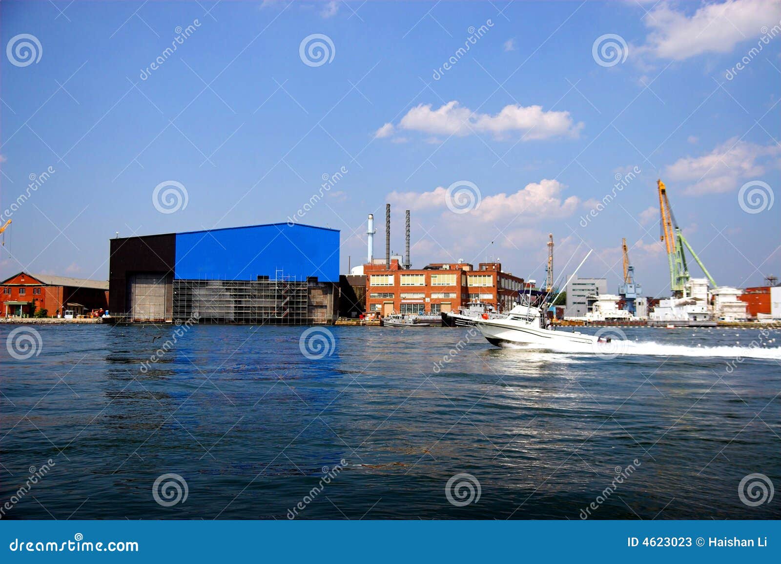 Shipyard stock image. Image of global, cargo, states, shipyard - 4623023