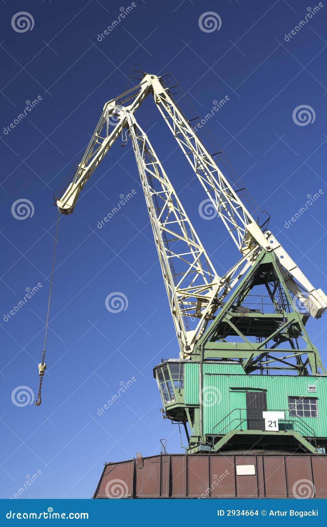 Shipyard Crane stock photo. Image of tall, equipment, carry - 2934664