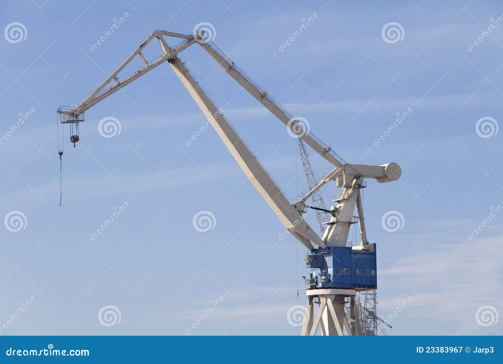 Shipyard one crane stock image. Image of metal, heavy - 23383967