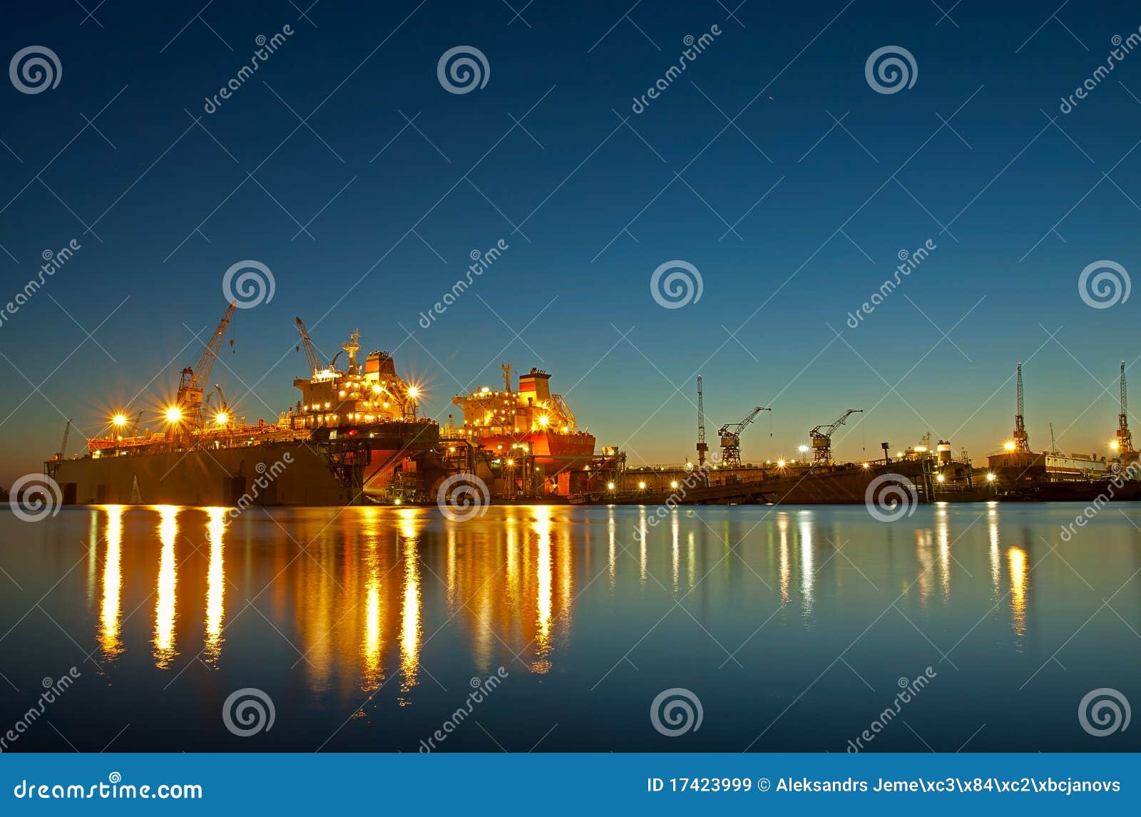 Shipyard in riga stock image. Image of hard, color, lade - 17423999