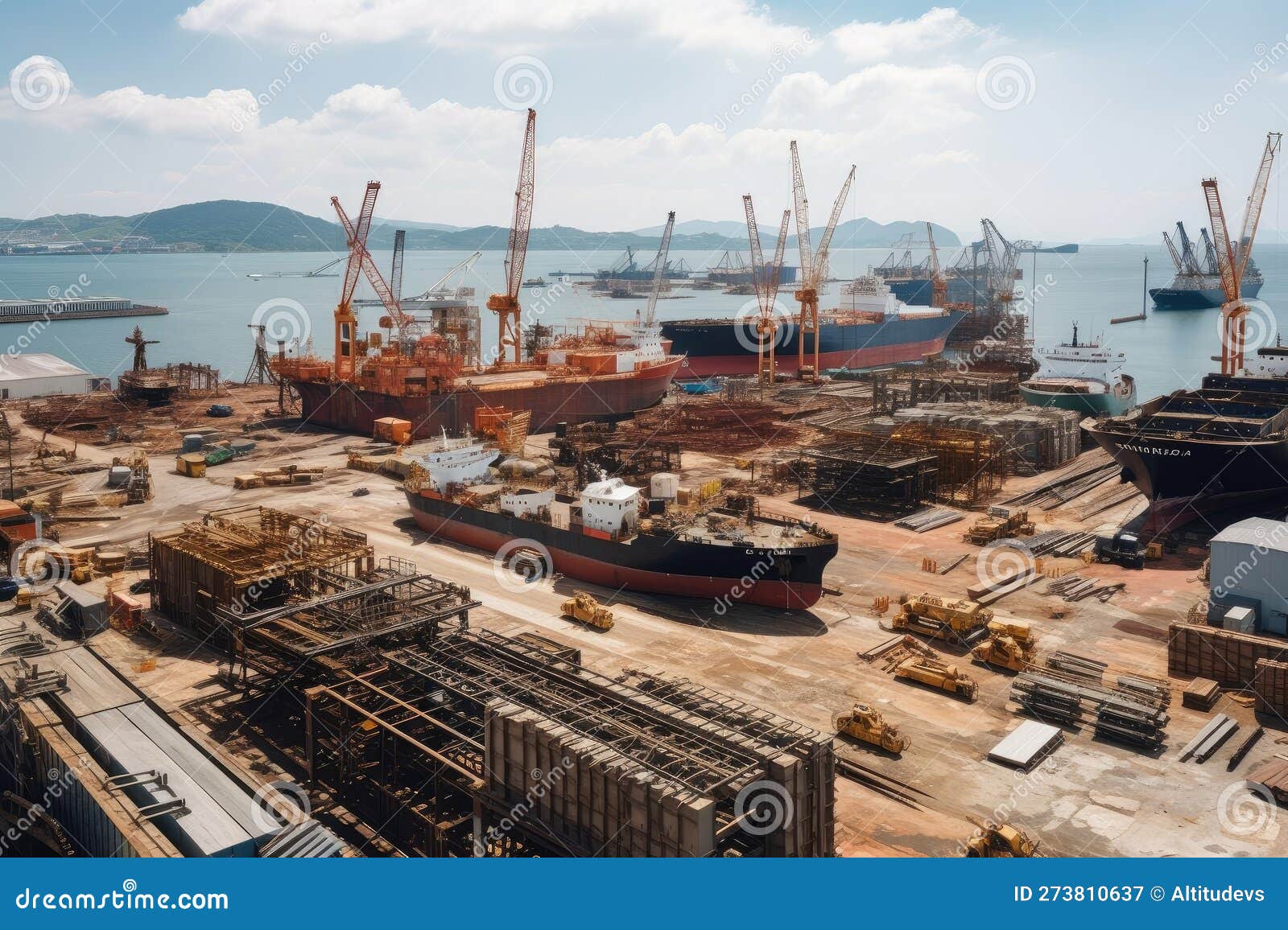 The Set Of Stages Of Construction Of Fish House Isolated On White ...