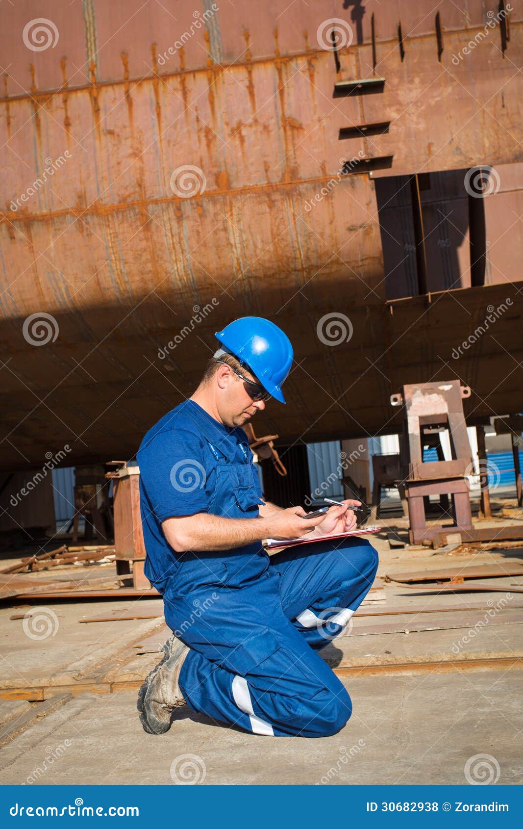 Shipyard workers stock photo. Image of persons, civil - 30682938