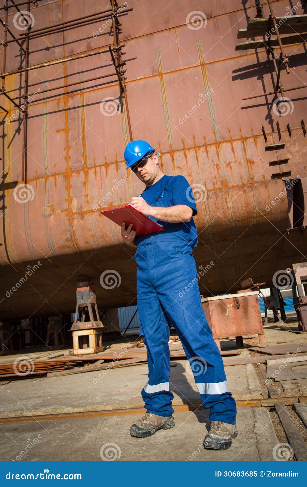 Shipyard workers stock image. Image of pole, engineer - 30683685
