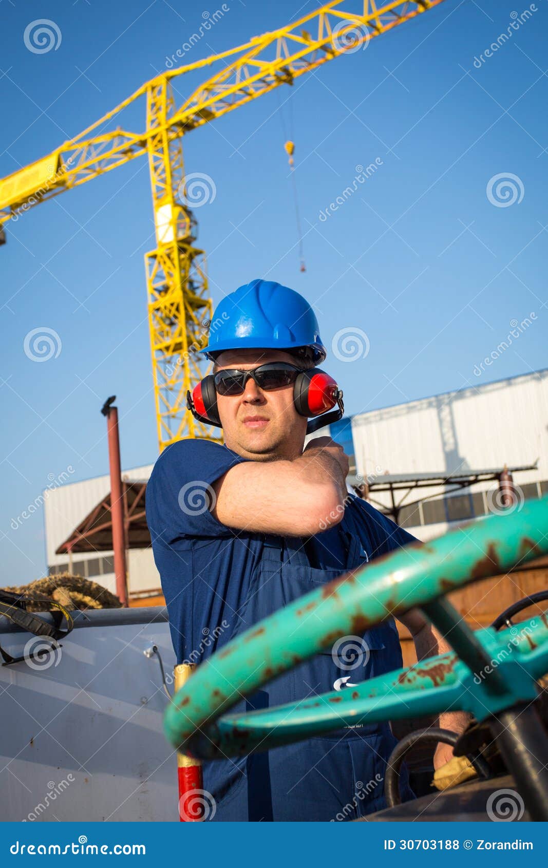 Shipyard workers stock photo. Image of hard, building - 30703188