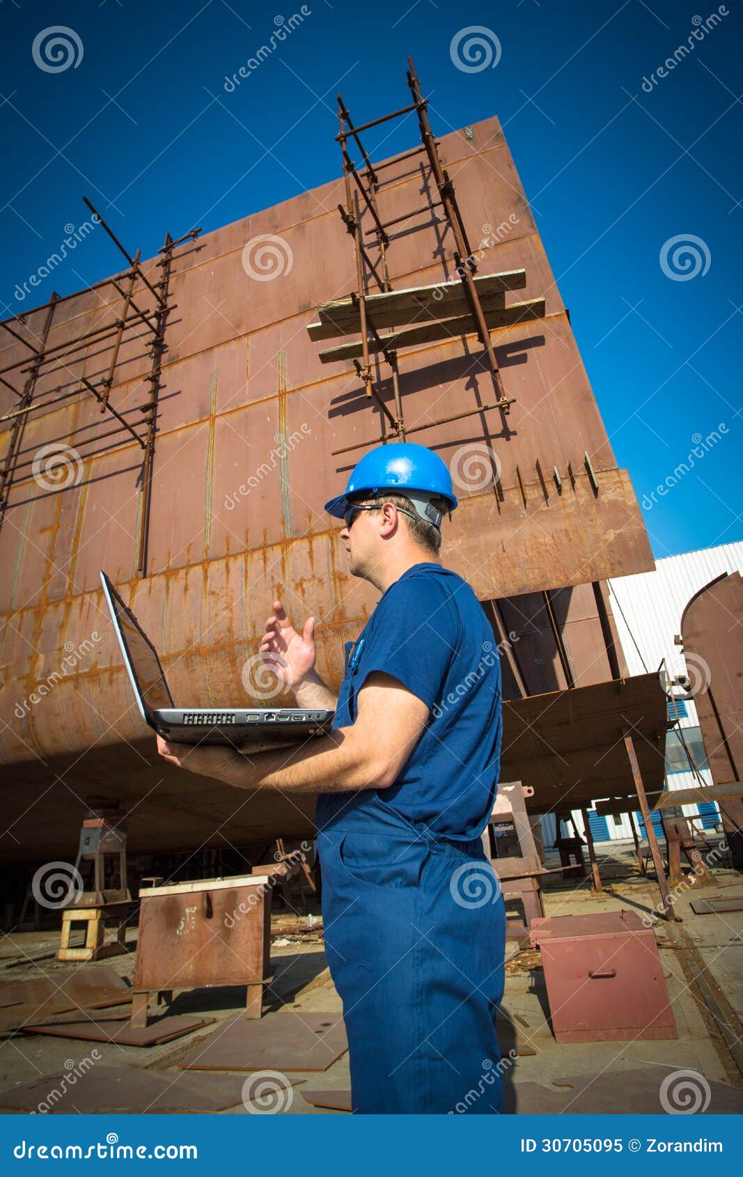 Shipyard workers stock image. Image of outdoors, persons - 30705095