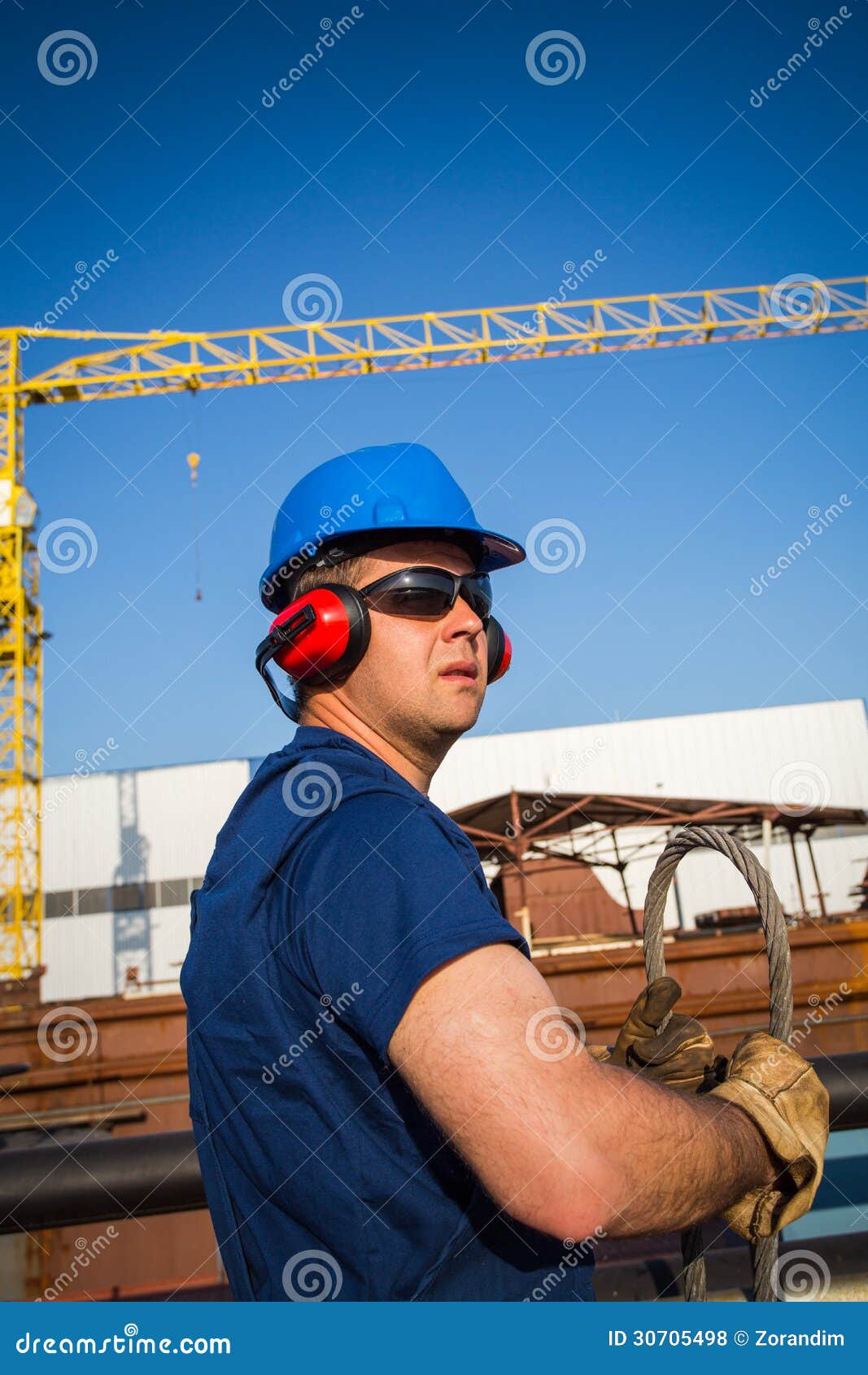 Shipyard workers stock photo. Image of caucasian, persons - 30705498