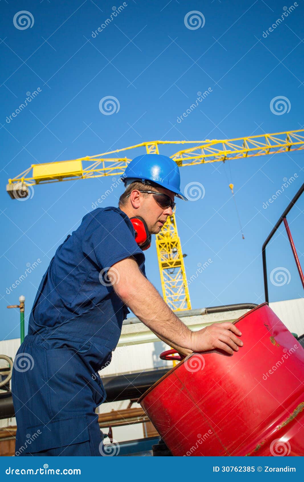 Shipyard workers stock image. Image of jacket, factory - 30762385
