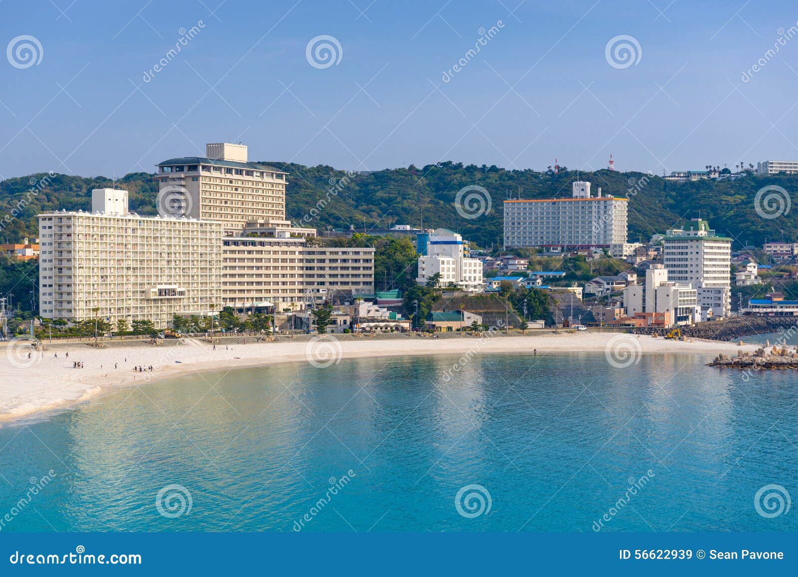 Shirahama Japan Beach stock image. Image of kumano, japanese - 56622939