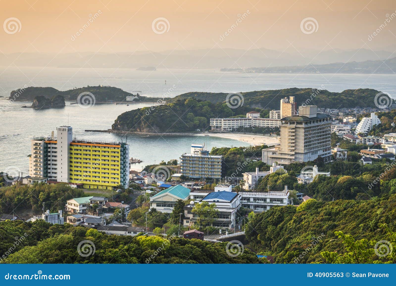 Shirahama, Japan stock image. Image of asian, coast, minshuku - 40905563