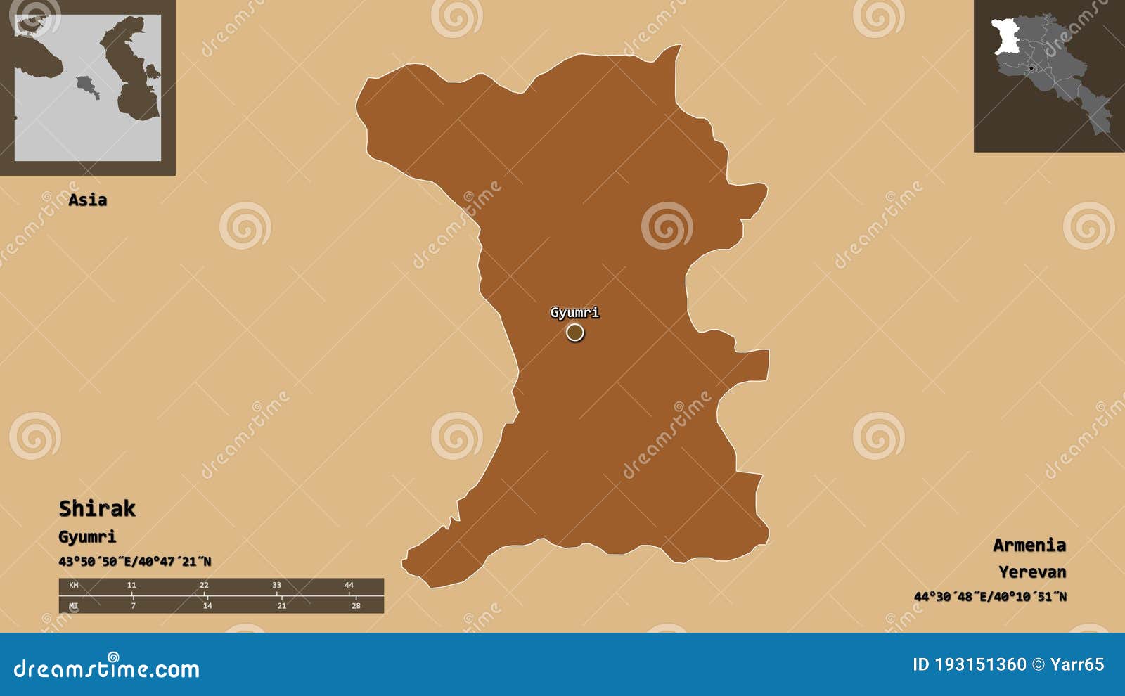 Shirak, Province of Armenia,. Previews. Pattern Stock Illustration ...