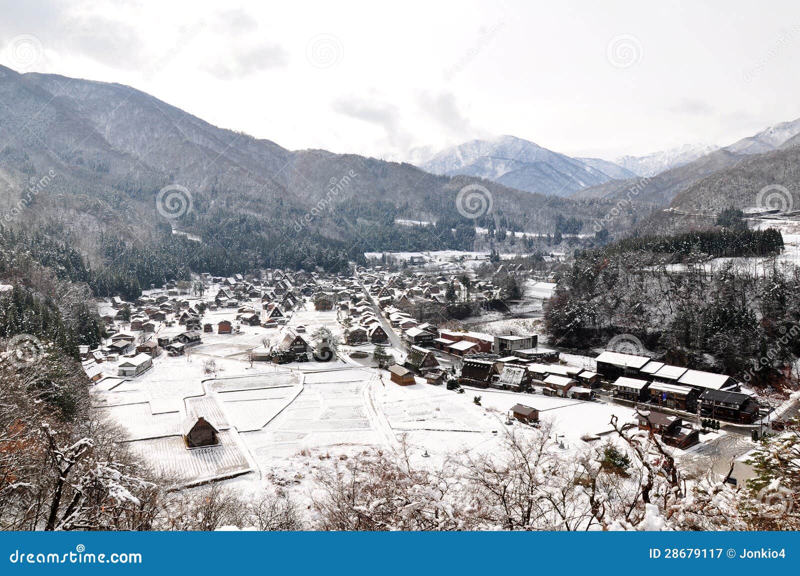Shirakawa-go (Shiroyama Viewpoint), Japan Stock Image - Image of travel ...
