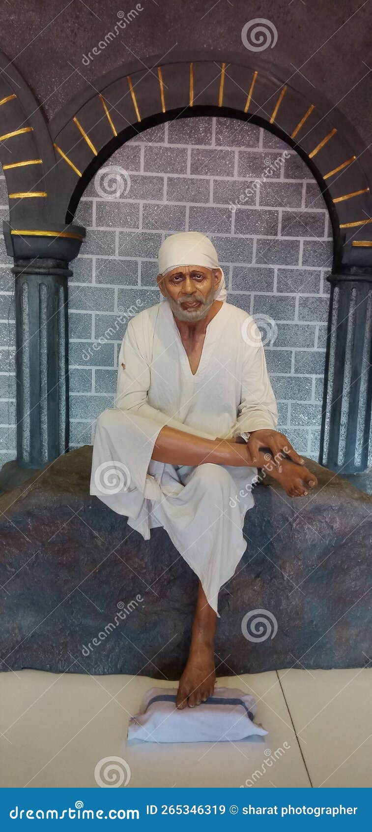 Shirdi Sai Baba Temple in Hyderabad Editorial Stock Image - Image of ...