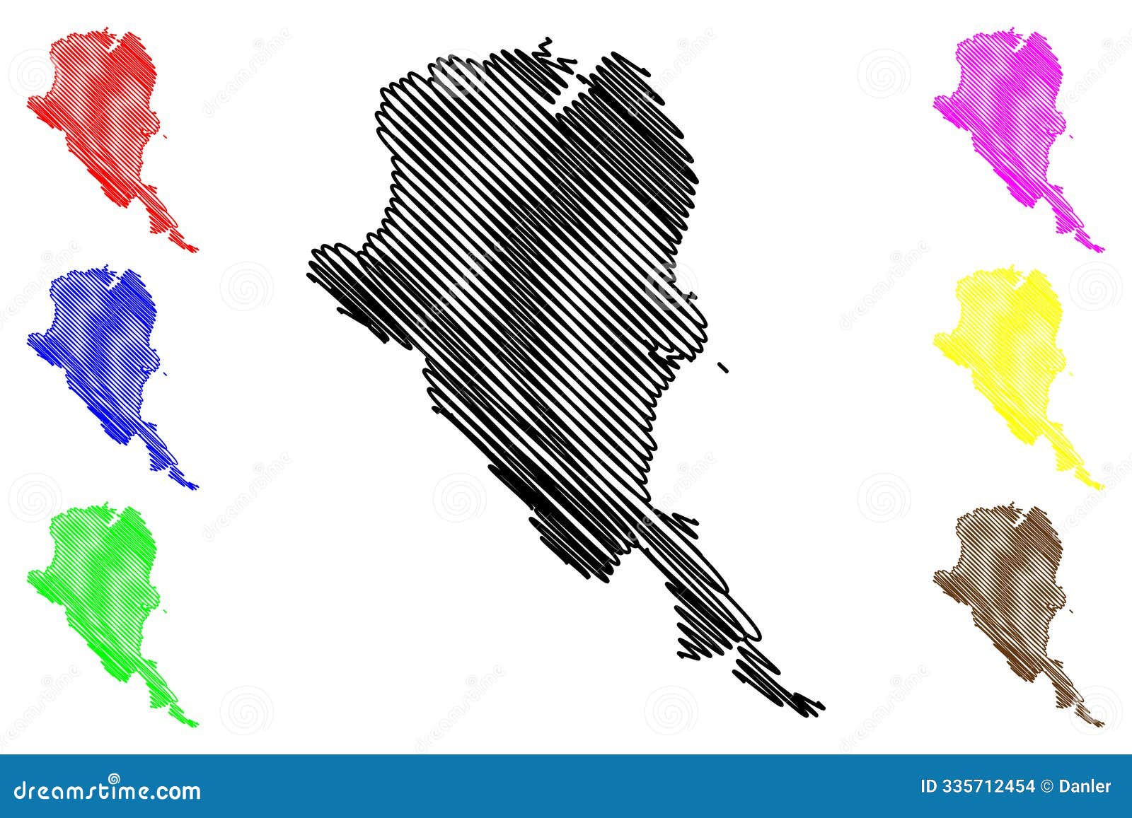 Shire Of Douglas (Commonwealth Of Australia, Queensland State) Map ...