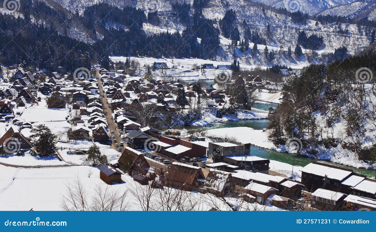 Shiroyama Viewpoint editorial photo. Image of nature - 27571231