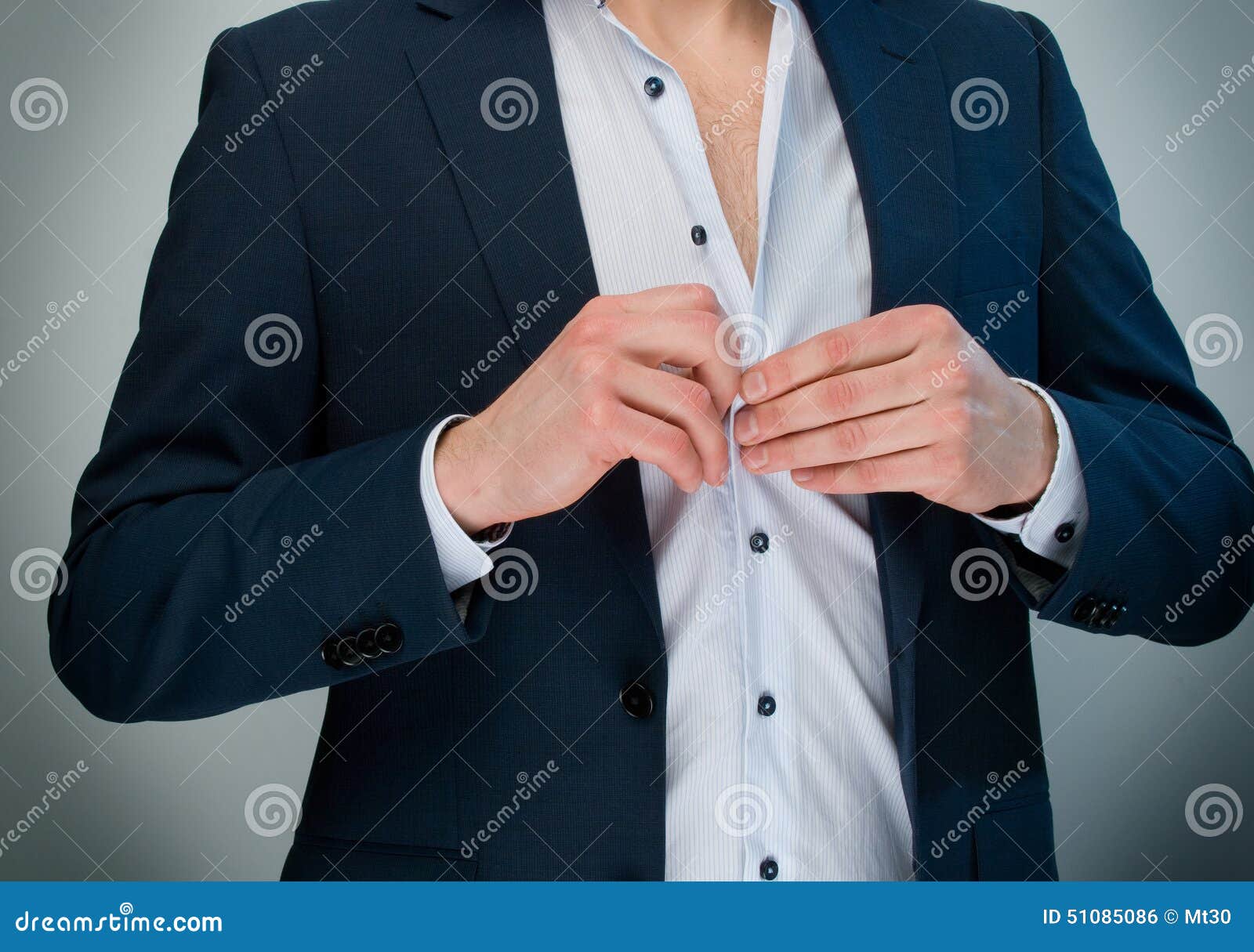 Shirt buttons stock photo. Image of occupation, collar - 51085086