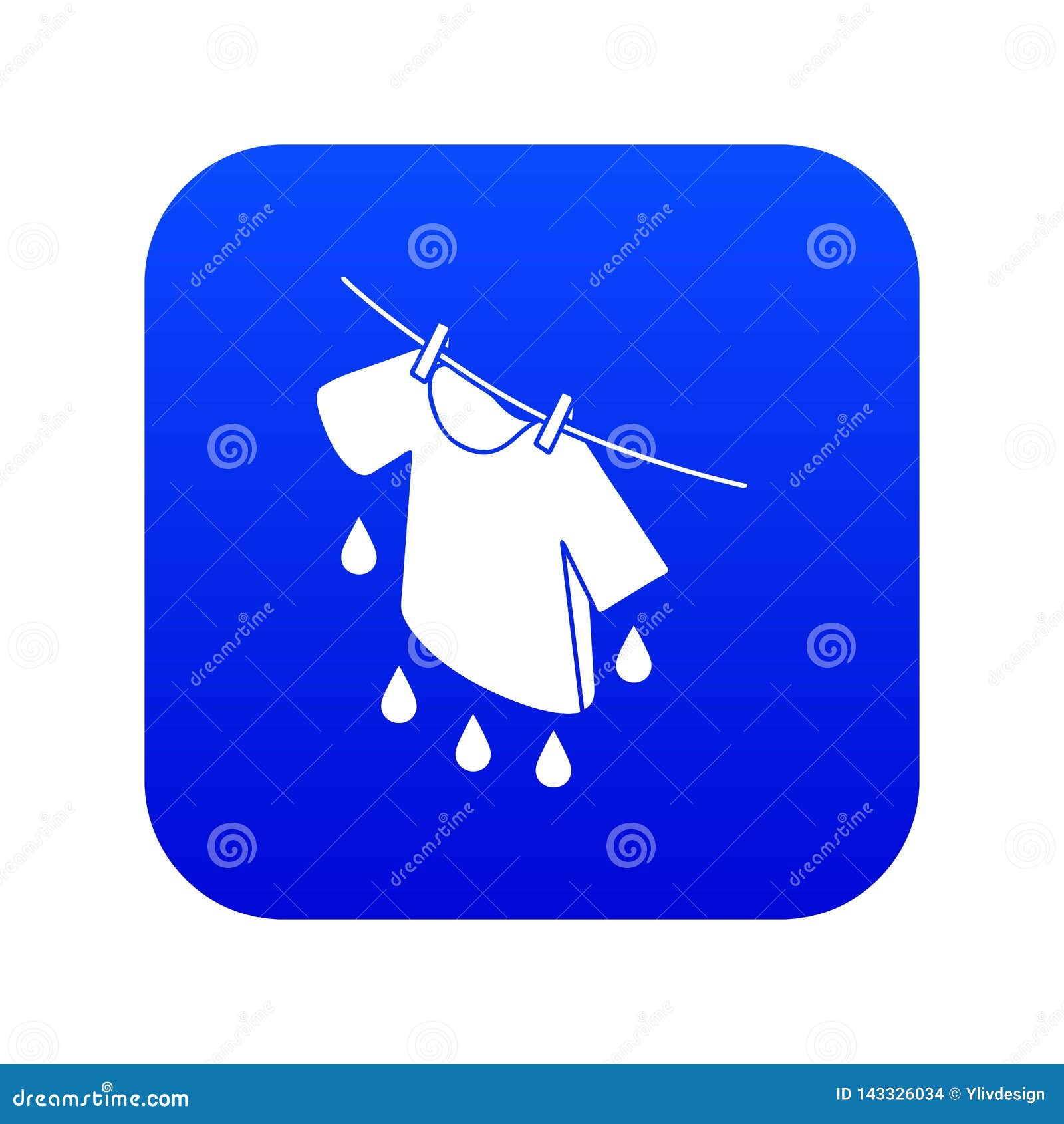 Drying Icon On White, Vector Pictogram | CartoonDealer.com #323622265