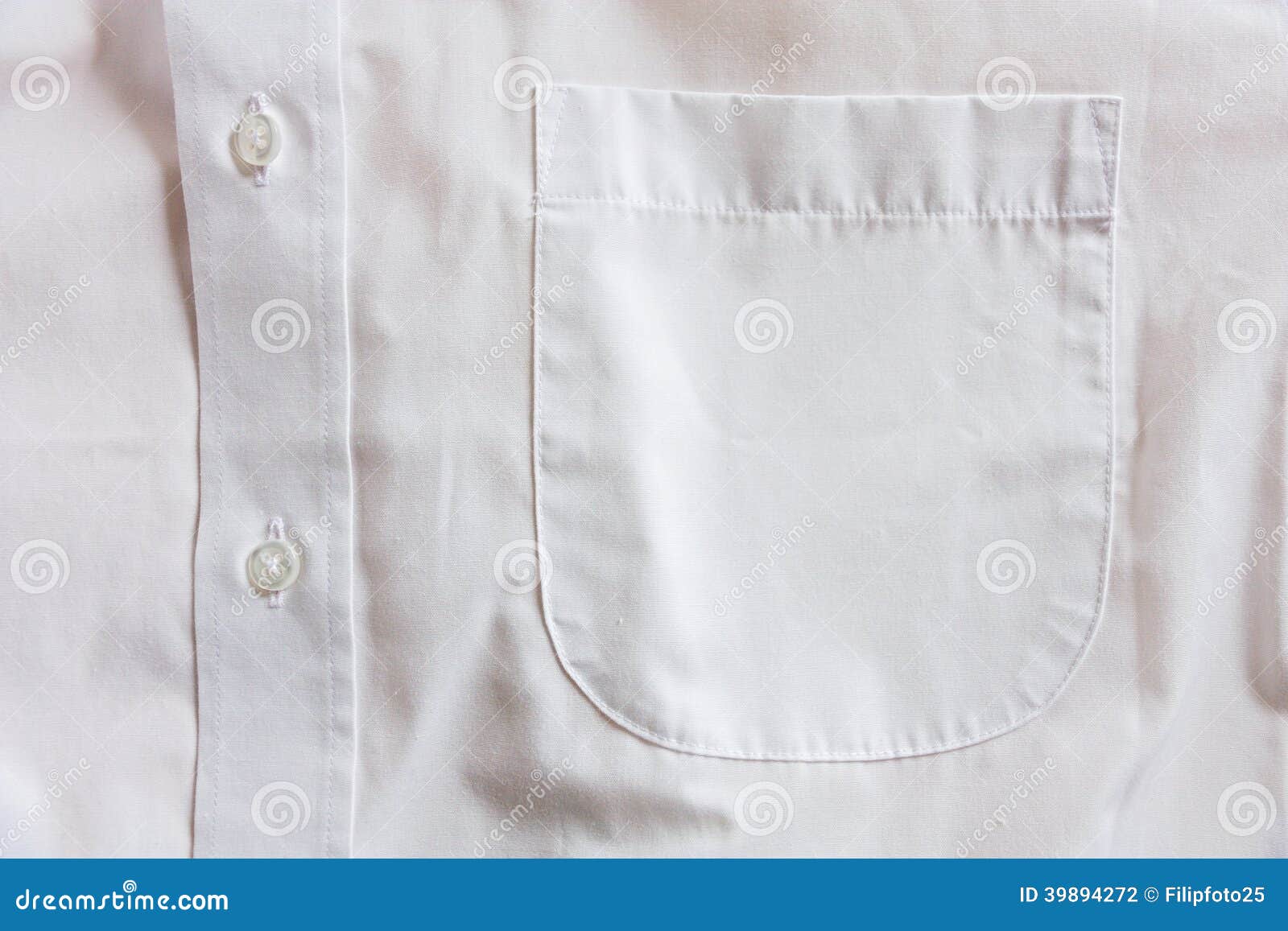 Shirt pocket stock photo. Image of formal, pocket, buttons - 39894272