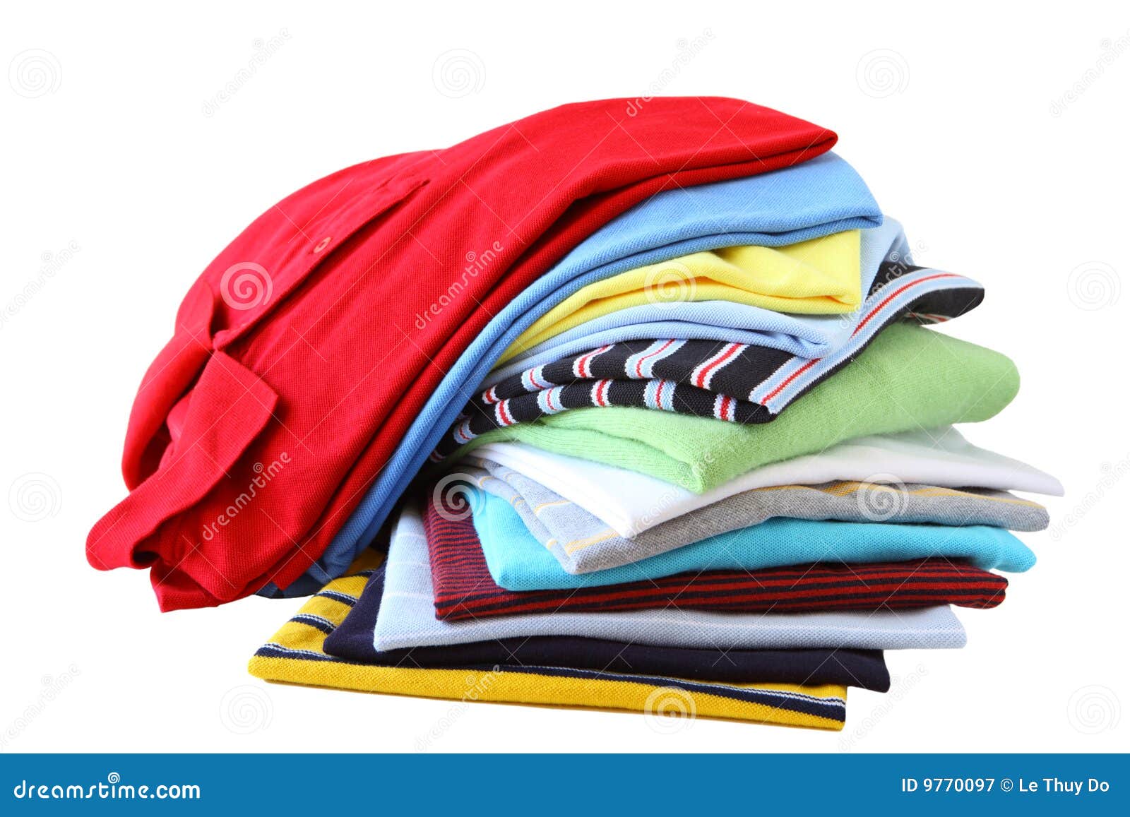 Shirt Stack stock image. Image of homework, dryer, laundry - 9770097