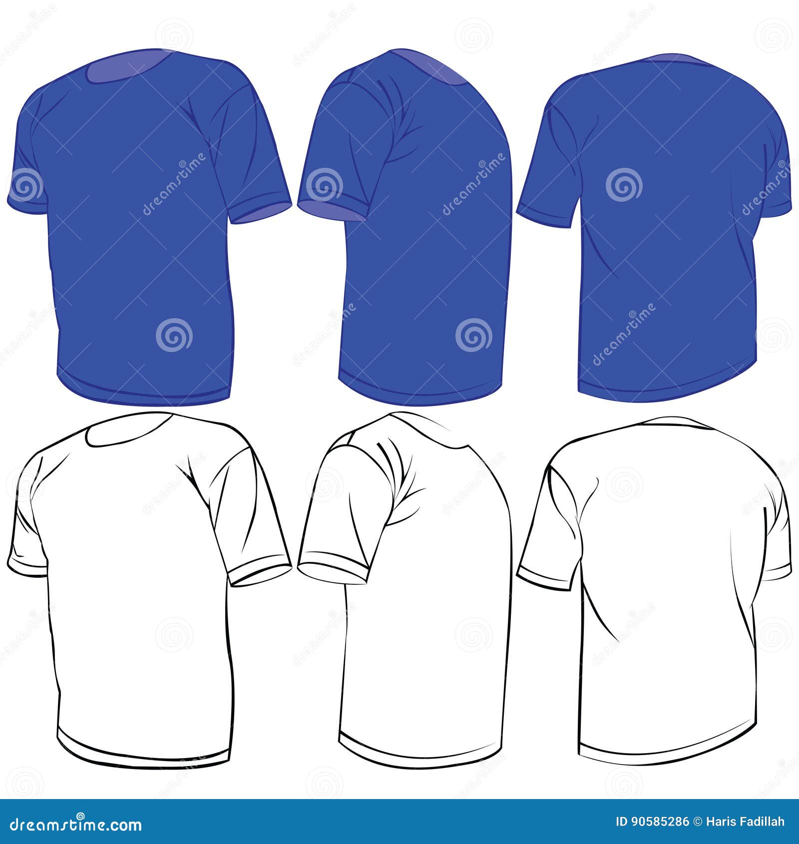 Shirt stock vector. Illustration of angles, outfit, dress - 90585286