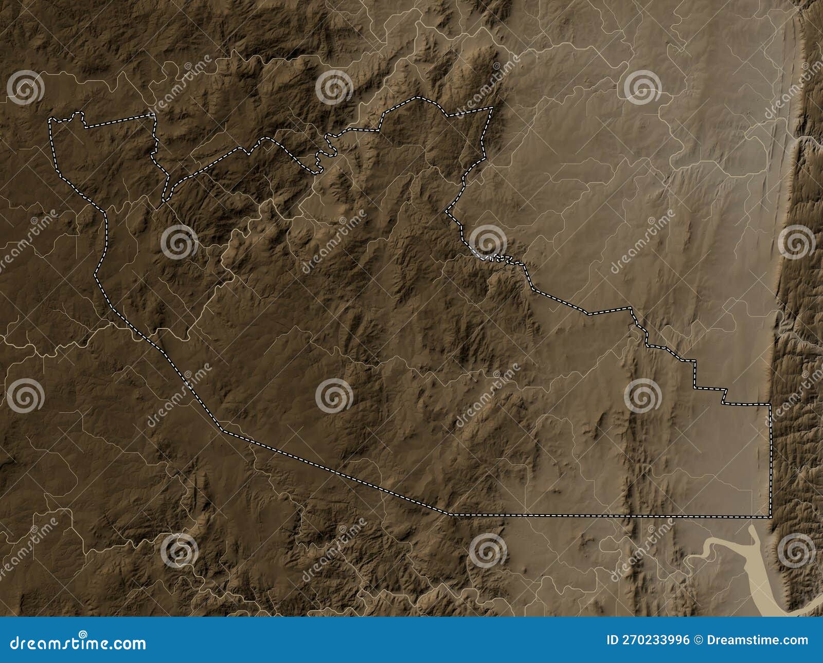 Shiselweni, Eswatini. Sepia. No Legend Stock Illustration ...