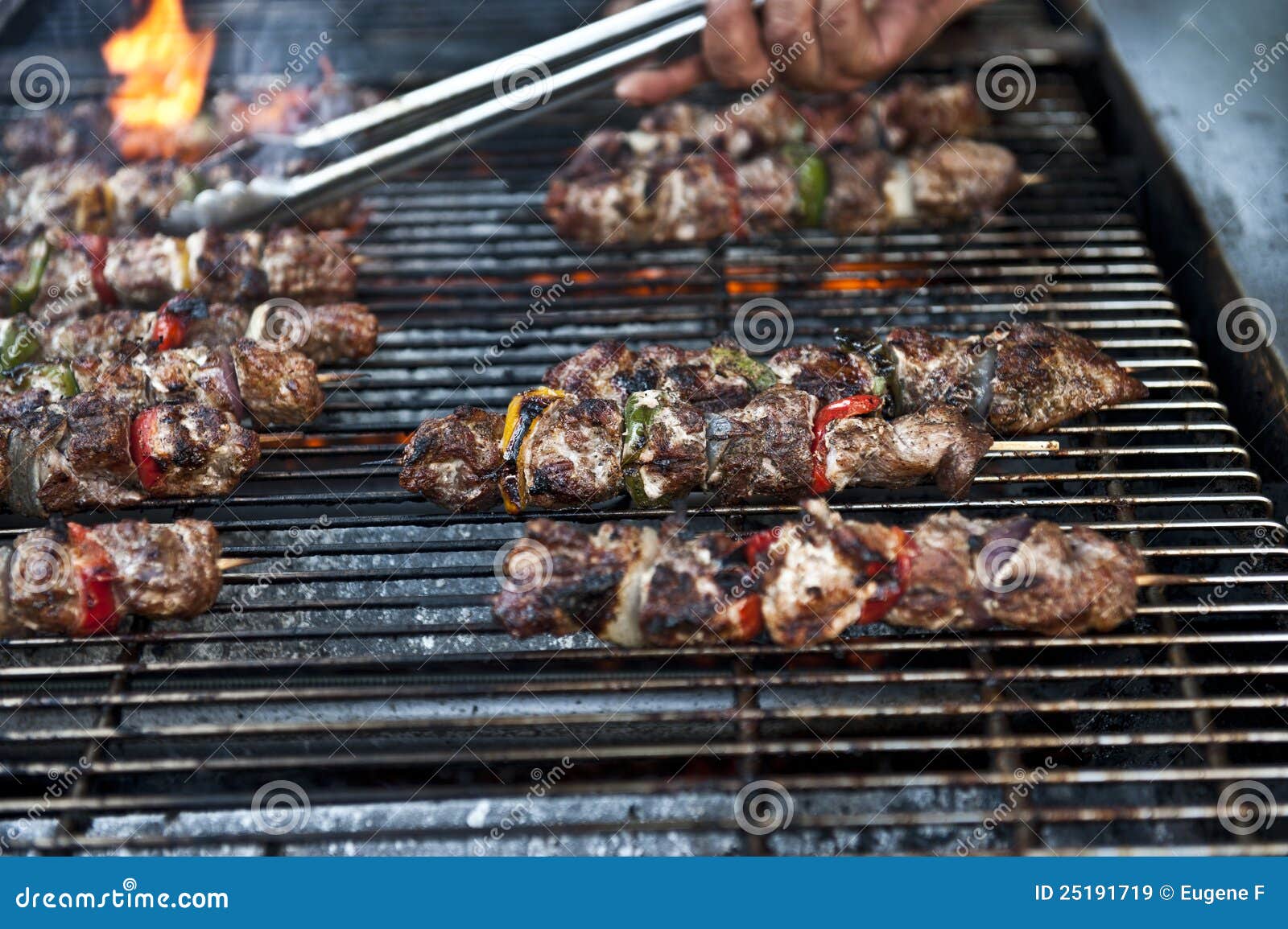 Shish Kabob stock image. Image of broil, healthy, fresh - 25191719
