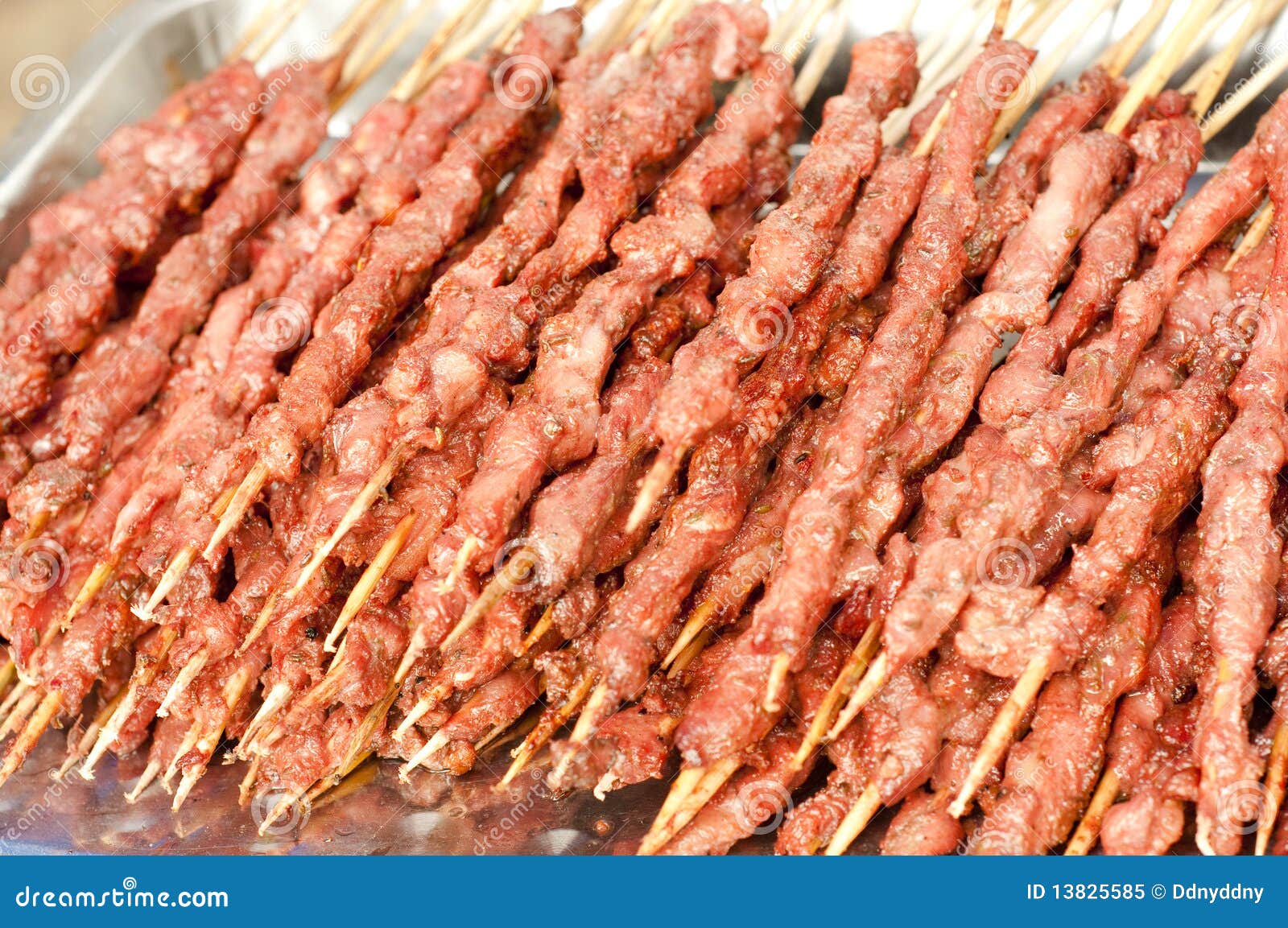 Shish kebab stock image. Image of appetizing, meal, detail - 13825585